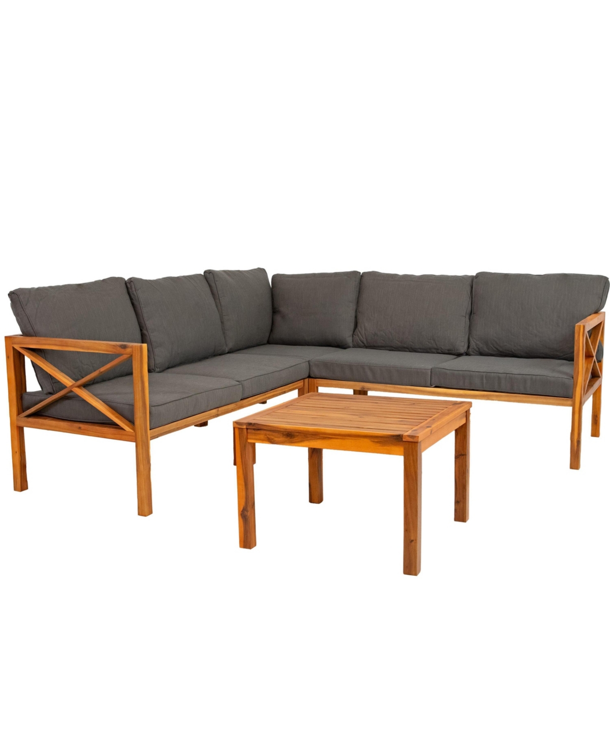 Click here for Edisto 2-Piece Patio Conversation Set - Natural gr... prices