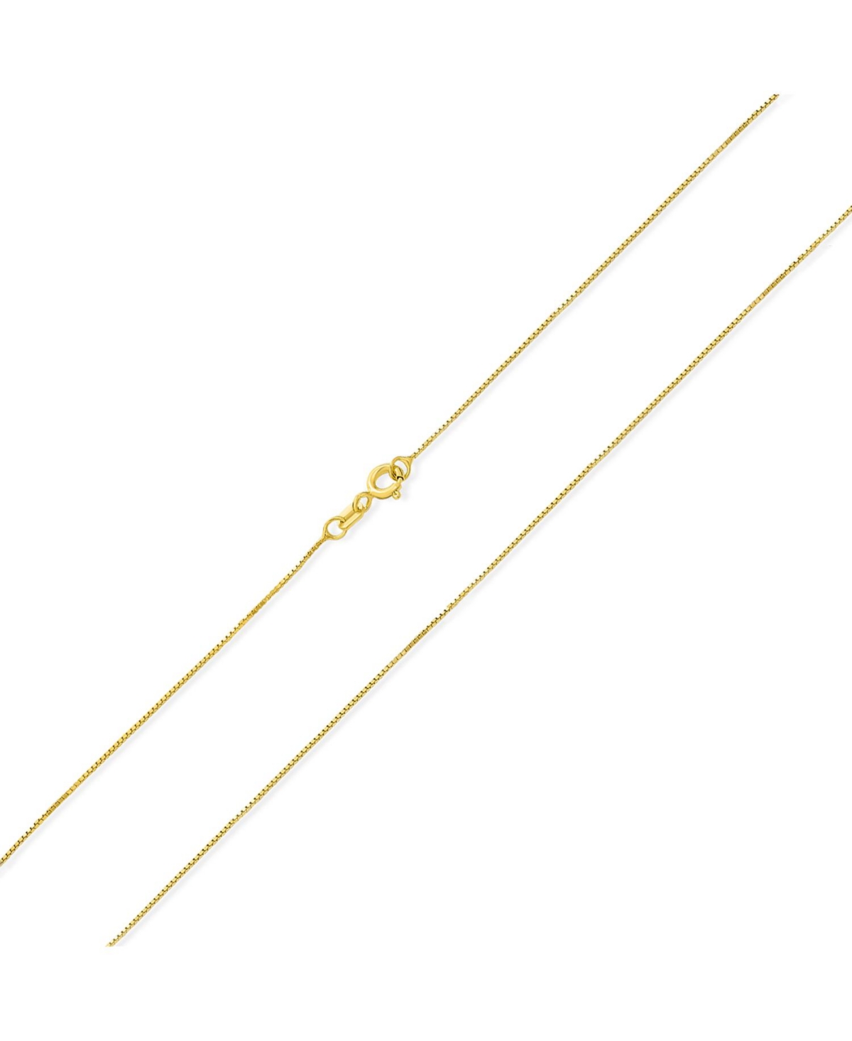Click here for Bling Jewelry Box Chain Link 1MM Thin 10 Gauge Nec... prices