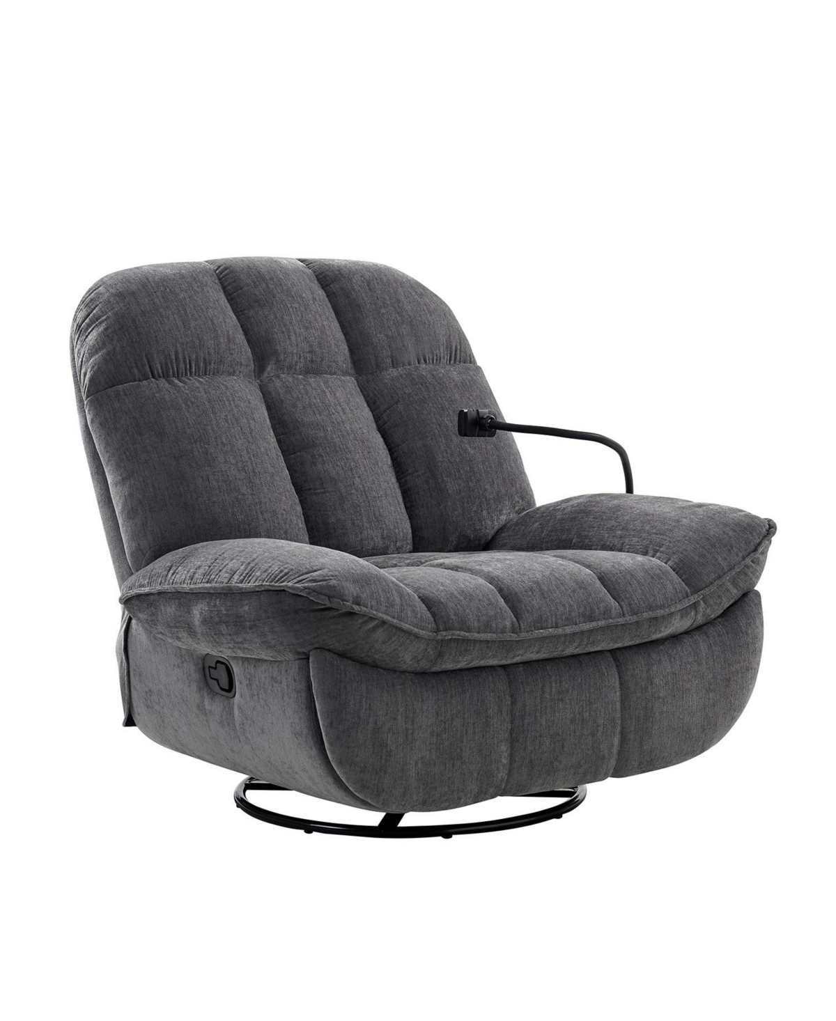 Click here for Carol Modern Upholstered Manual Swivel Rocker Recl... prices