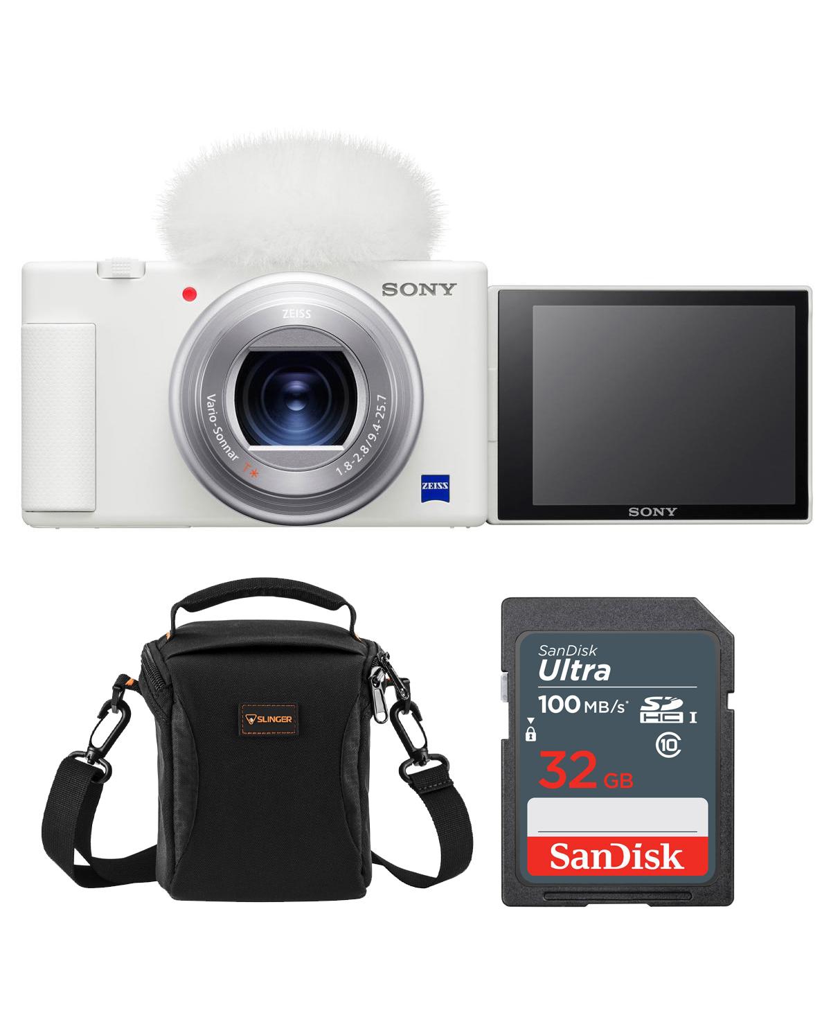 Click here for Sony Zv-1 Compact 4K Hd Camera  White  Bundle with... prices