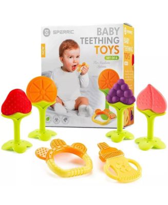 Sperric Baby Teether Toys for Babies 0-6 Months, Newborn Infant Baby ...