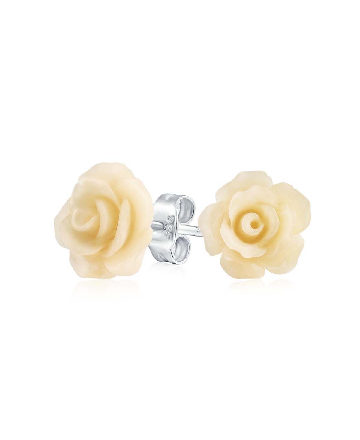 Click here for Bling Jewelry Romantic 3D Carved Rose Flower Bloom... prices