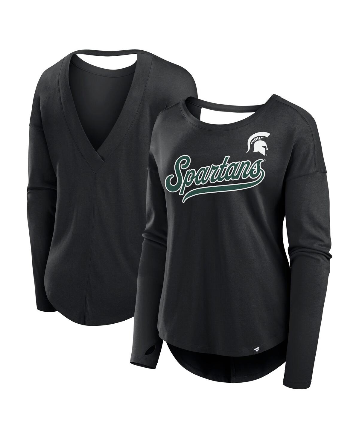 Click here for Fanatics Womens Black Michigan State Spartans Trai... prices
