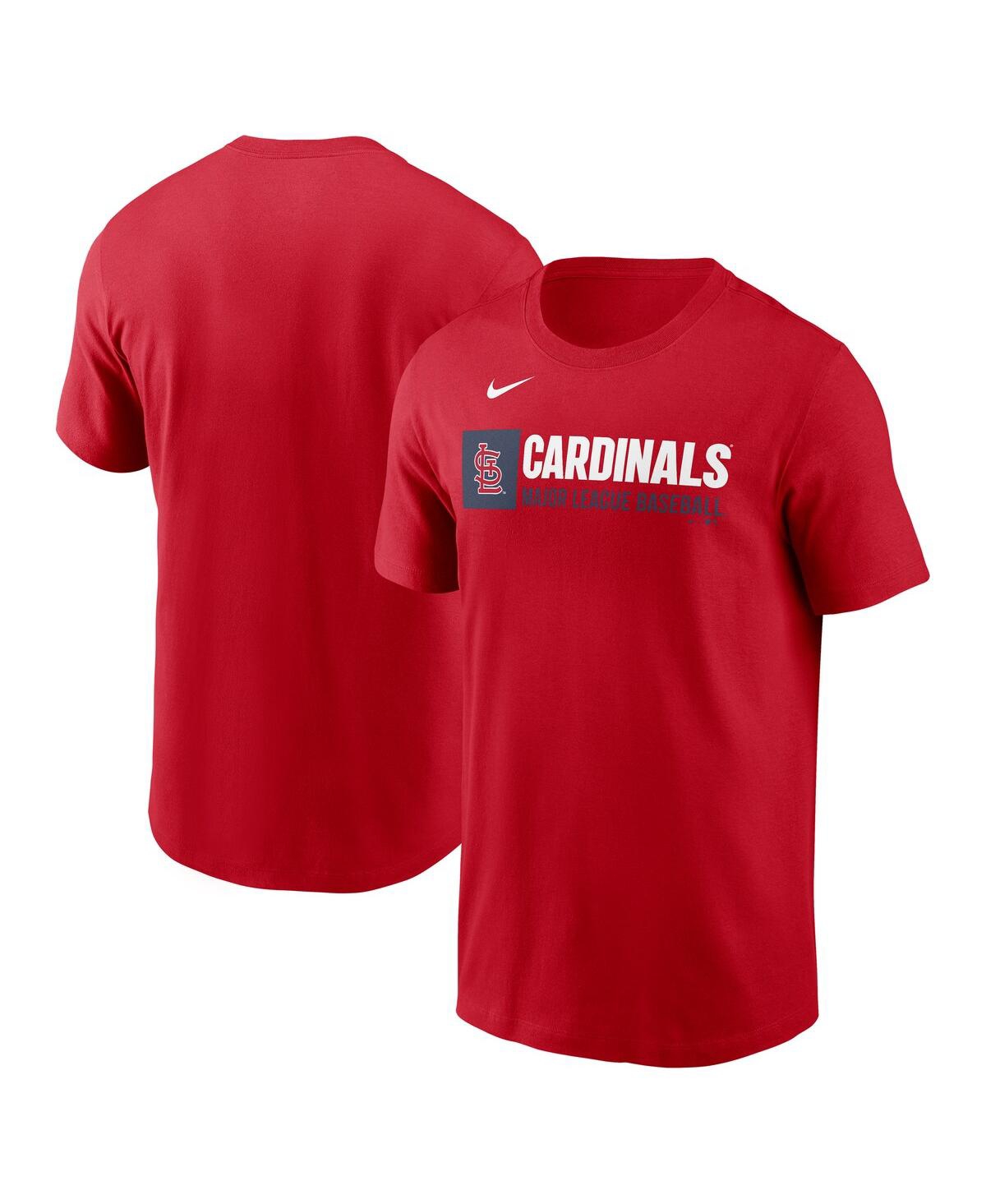 Click here for Nike Mens Red St. Louis Cardinals Team Block T-Shi... prices