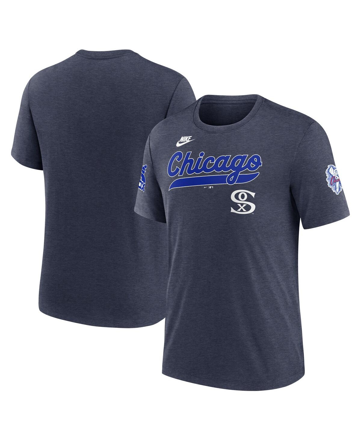 Click here for Nike Mens Heather Navy Chicago White Sox Coopersto... prices