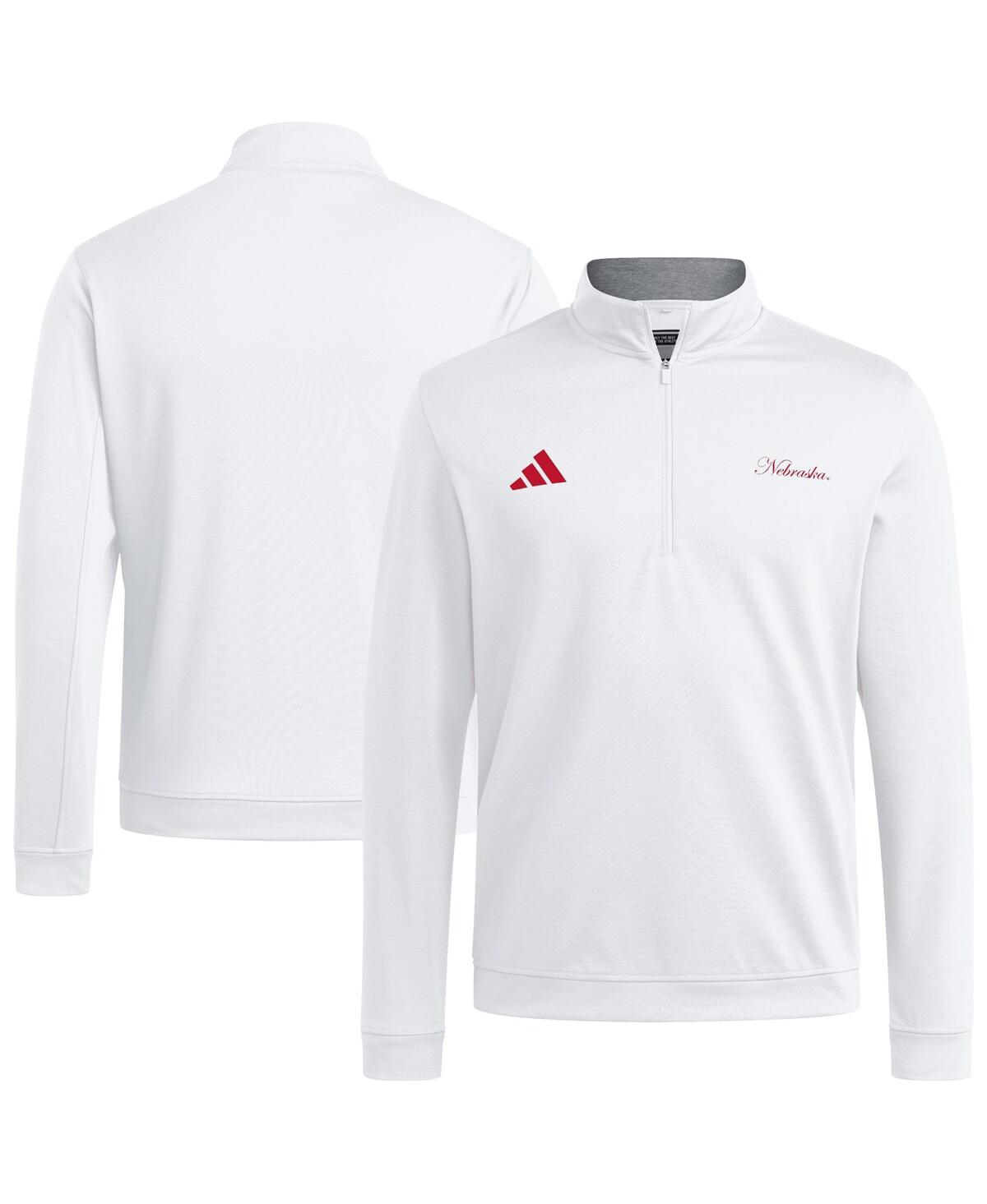 Click here for Adidas Mens White Nebraska Huskers Elevated Quarte... prices