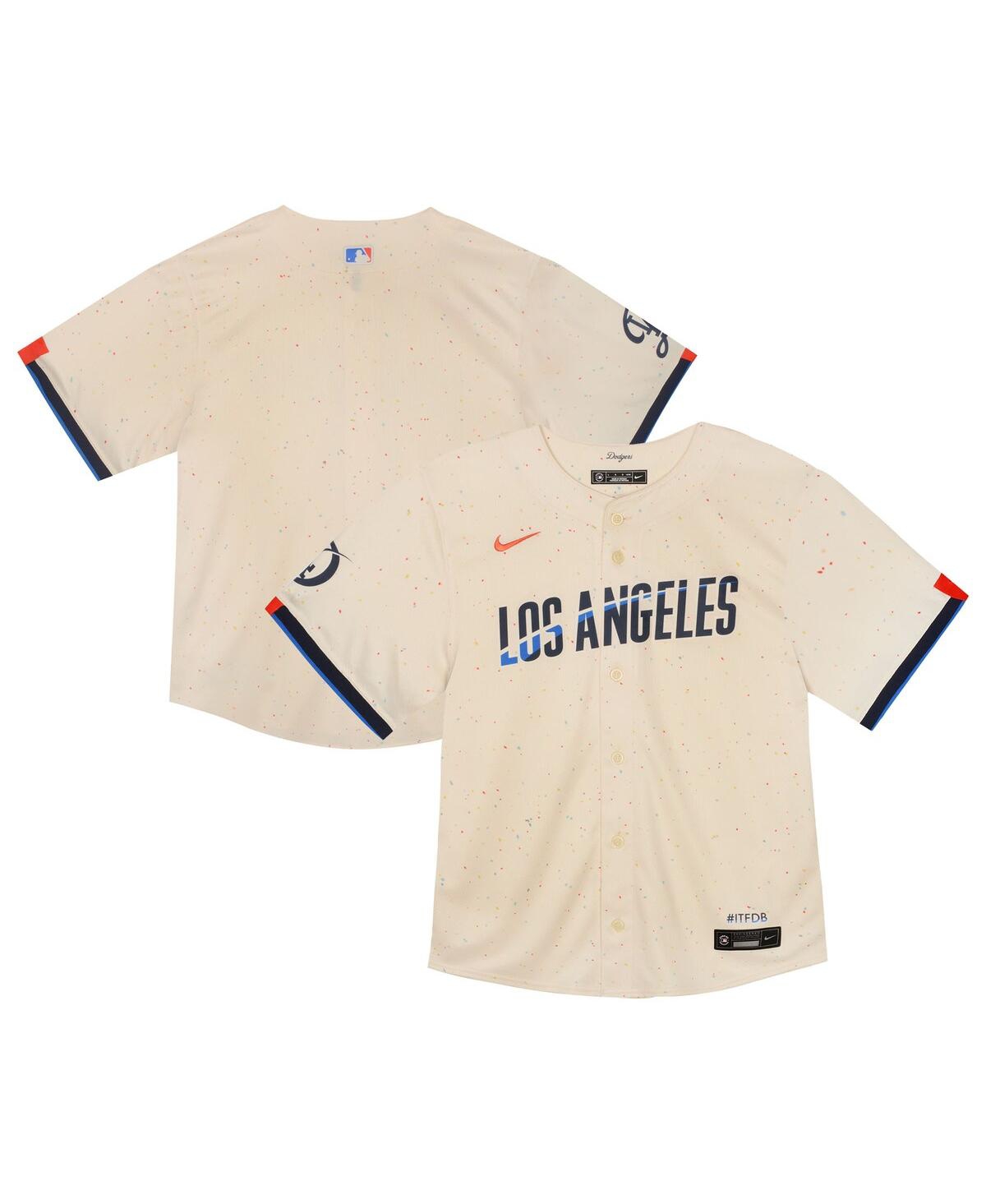 Click here for Nike ToddlerÂ Cream Los Angeles Dodgers City Conne... prices
