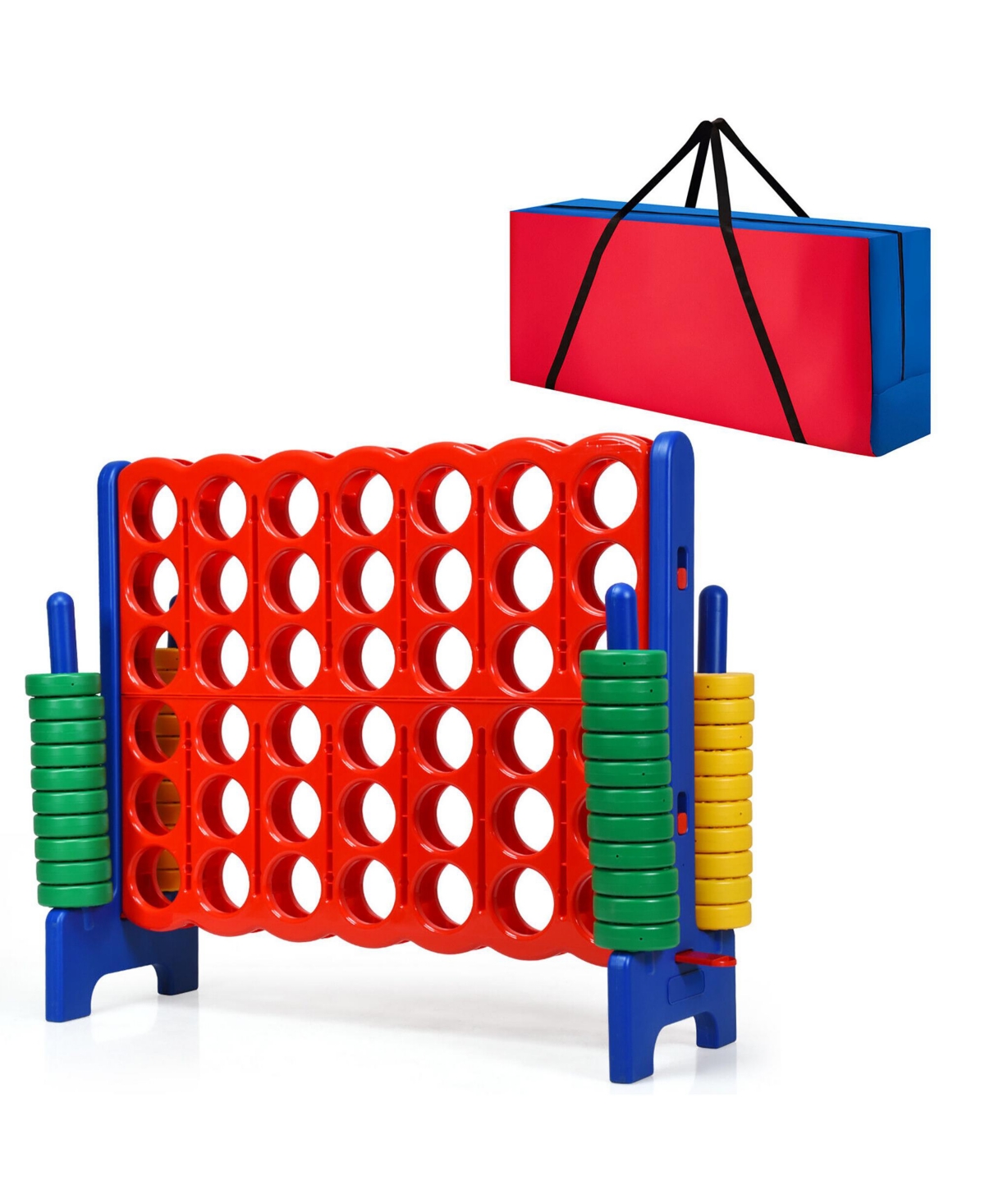 Click here for Gymax Giant 4-In-a-Row 4-to-Score Game with bag In... prices
