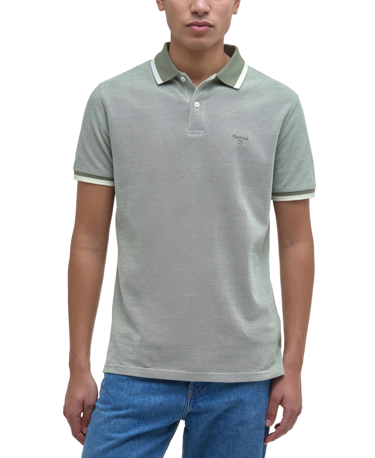 Click here for Barbour Mens Barnard Tailored-Fit Short Sleeve Pol... prices