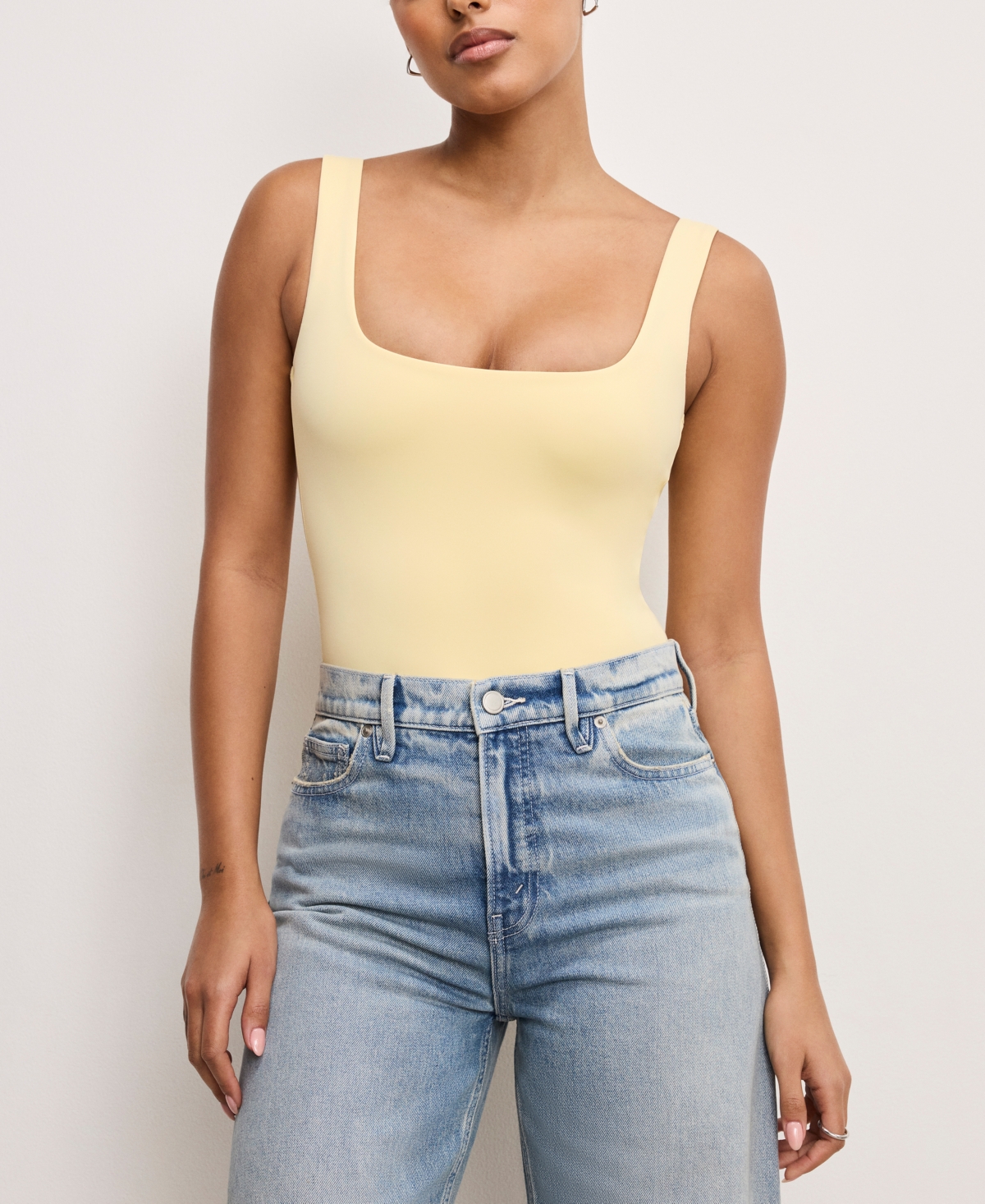 Click here for Good American Womens Scuba Modern Tank Bodysuit -... prices
