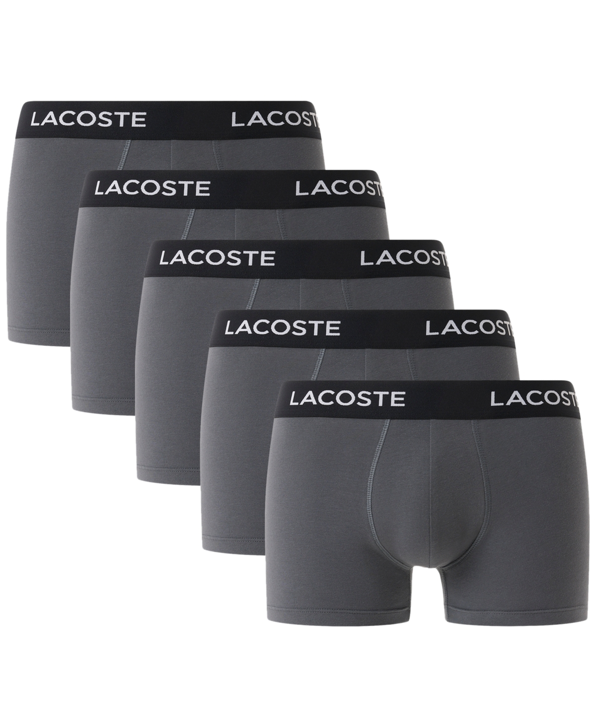 Click here for Lacoste Mens 5-Pack Regular-Fit Stretch Logo Band... prices
