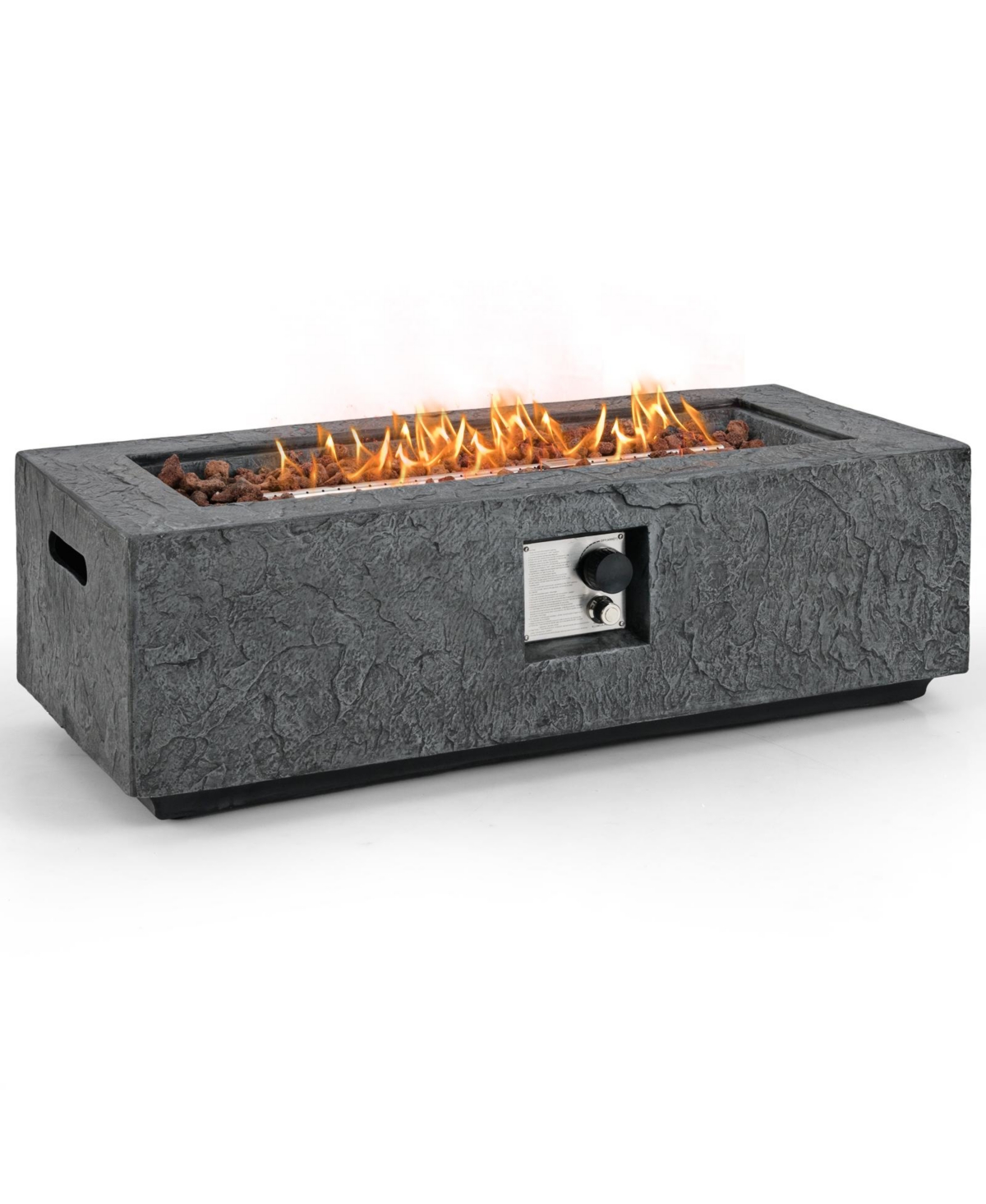 Click here for 50000 Btu Fire Pit Table Set with Stainless Steel... prices