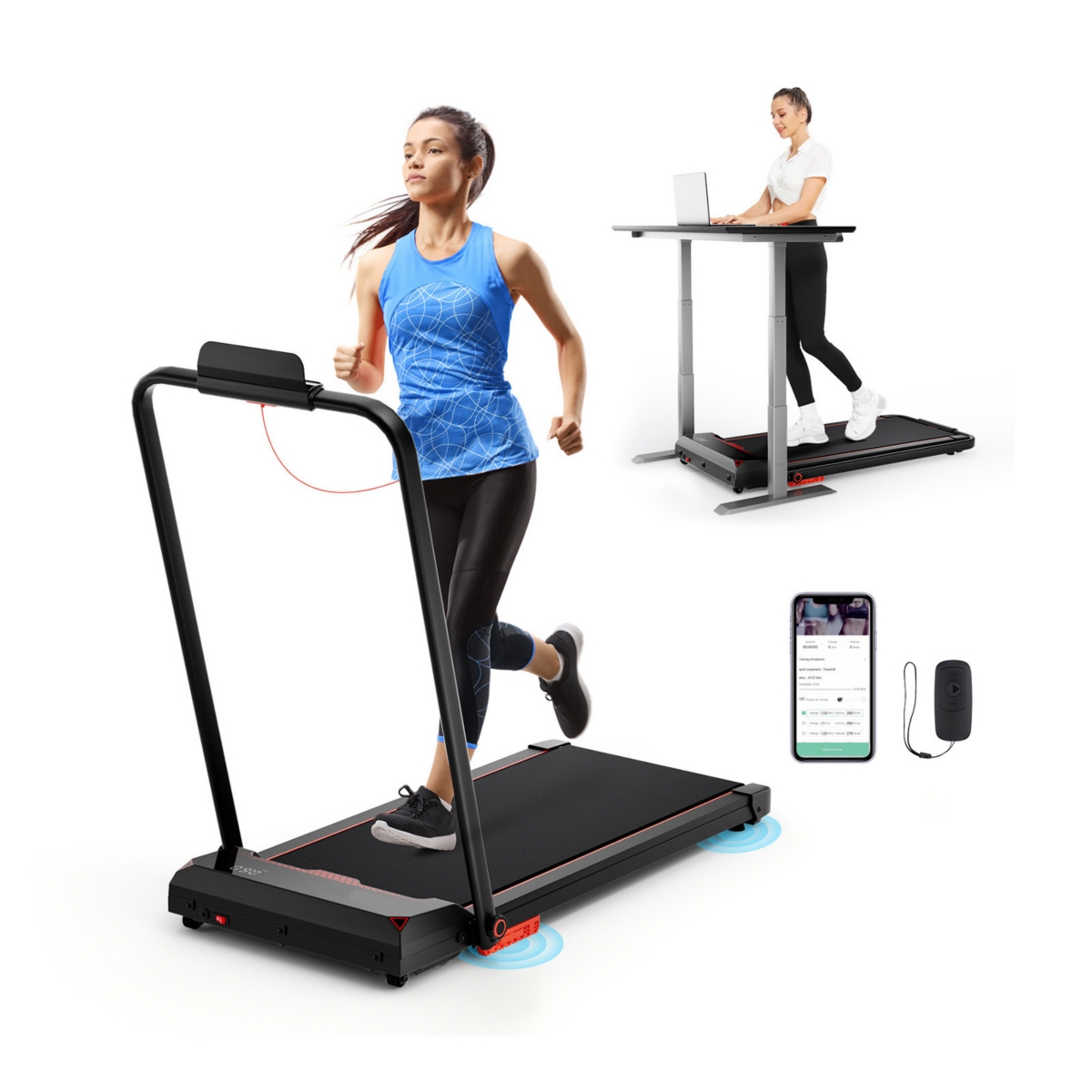 Click here for 3 in 1 Folding Treadmill with Remote Control and L... prices