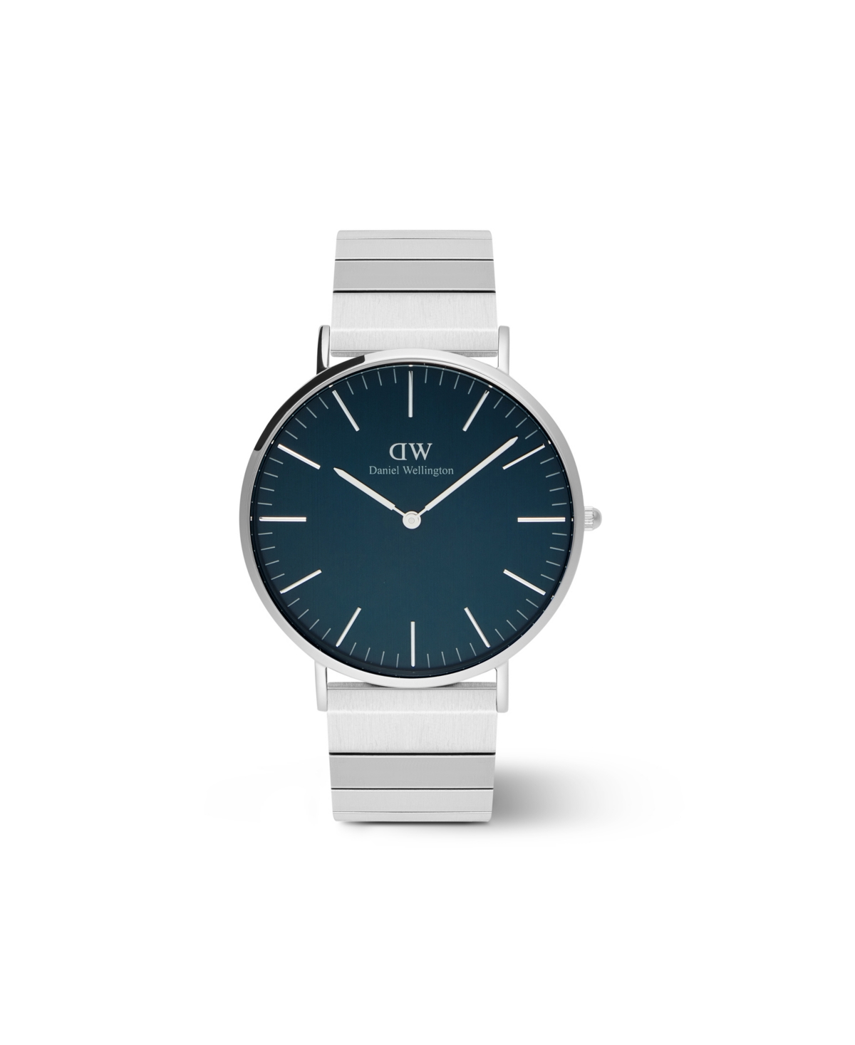 Click here for Daniel Wellington Unisex Analog Silver-Tone Stainl... prices