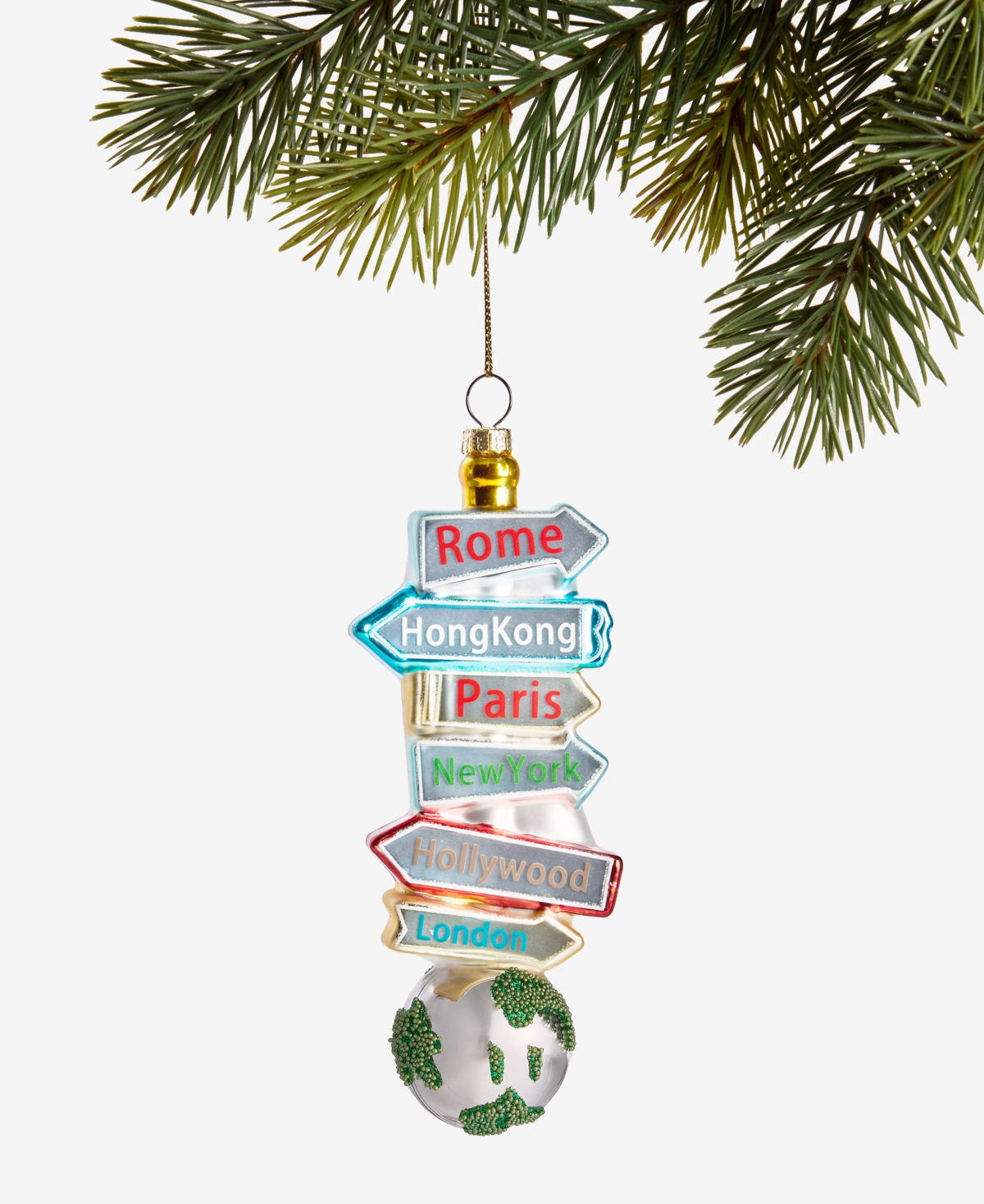 Click here for Holiday Lane Around the World Glass Locations Sign... prices