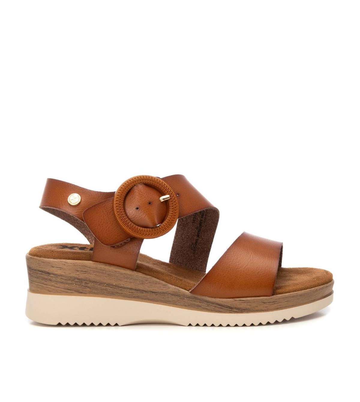 Click here for Womens Wedge Sandals By Xti - Camel prices