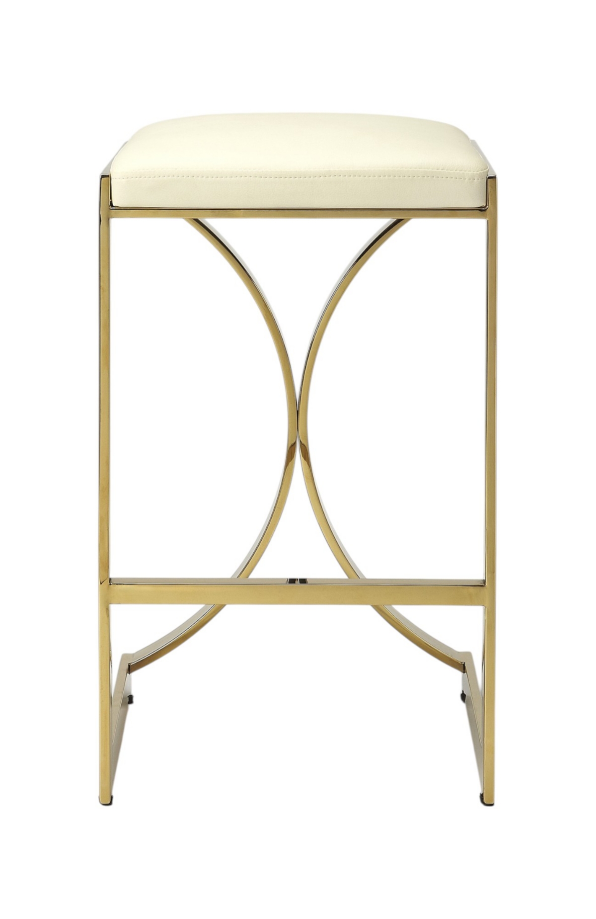 Click here for Faux Leather and Iron Backless Counter Height Bar... prices