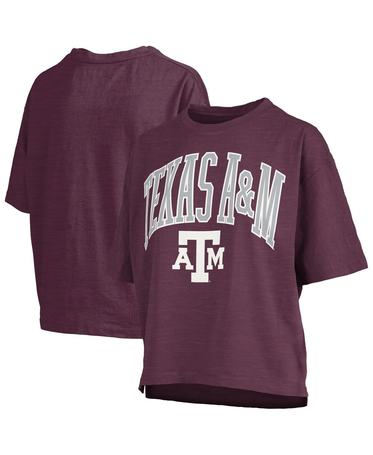 Click here for Pressbox Womens Maroon Texas A&M Aggies Nelson Arc... prices