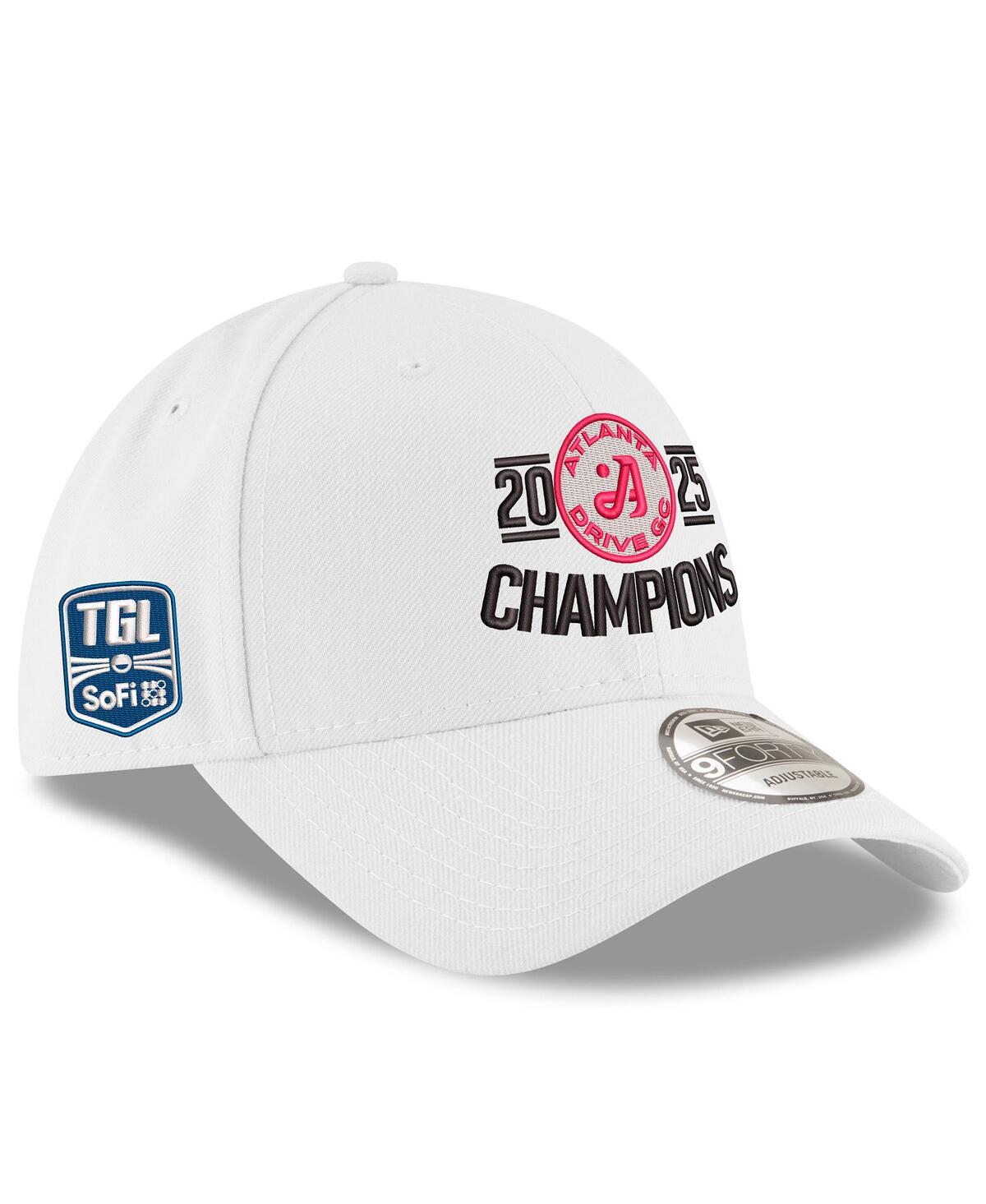 Click here for New Era Mens White Atlanta Drive Gc 2025 Tgl Champ... prices
