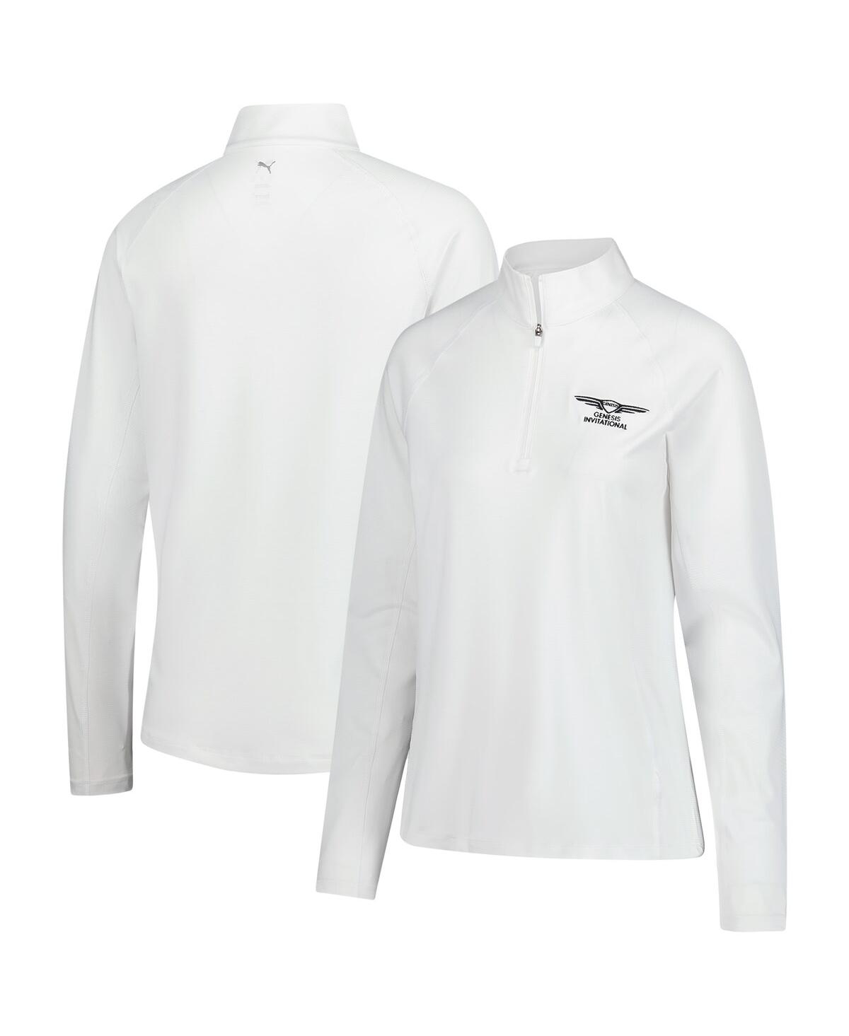 Click here for Puma Womens White Genesis Invitational You-v Quart... prices