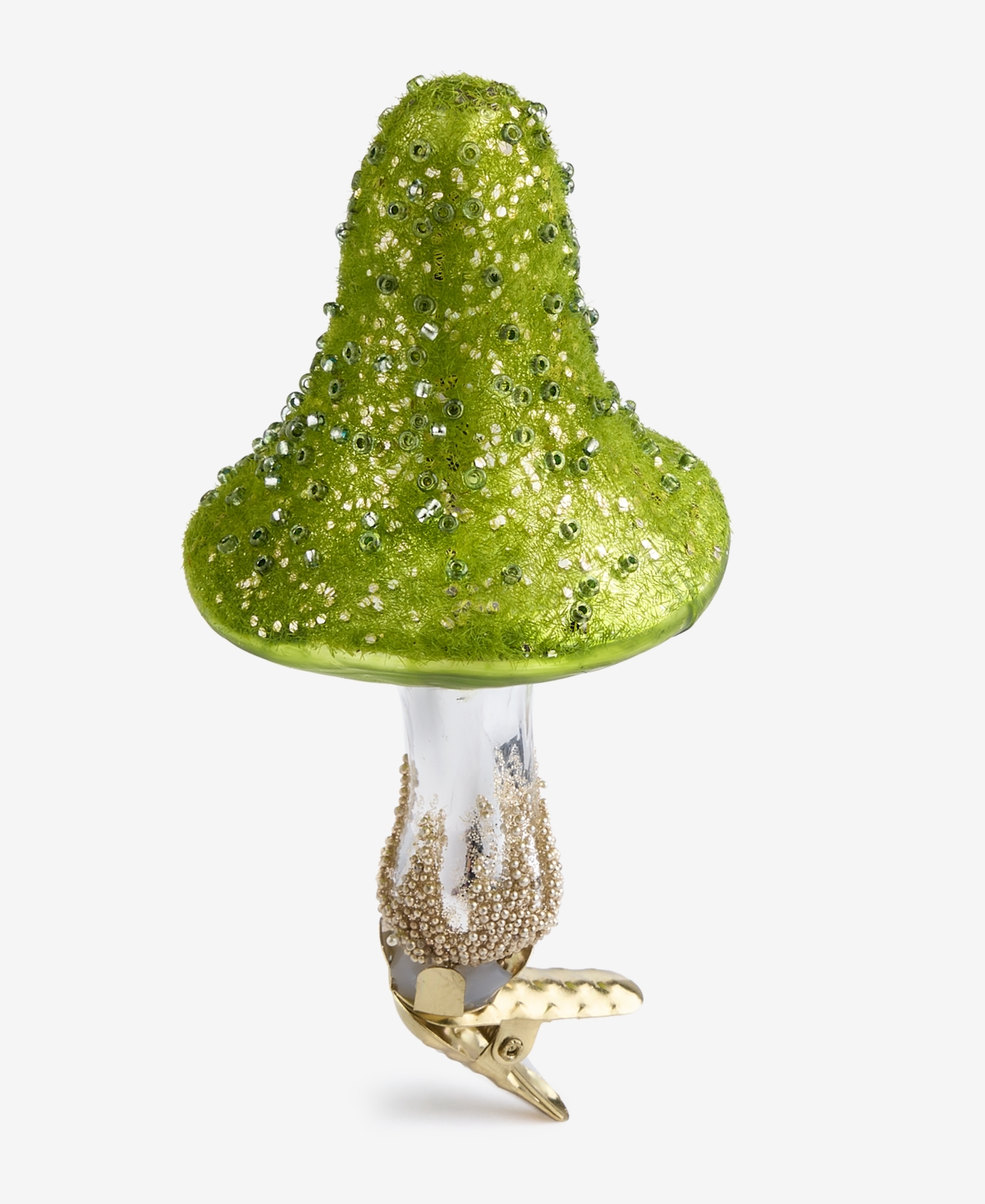 Click here for Holiday Lane Enchanted Forest Glass Mushroom Clip... prices
