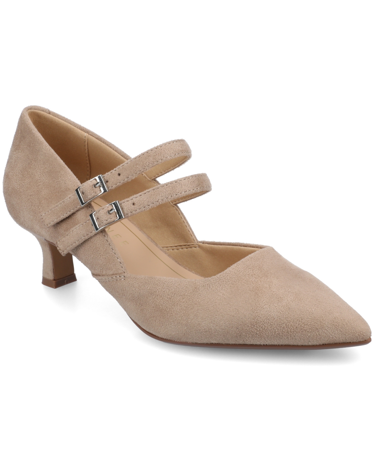 Click here for Journee Collection Womens Carnation Mary Jane Poin... prices