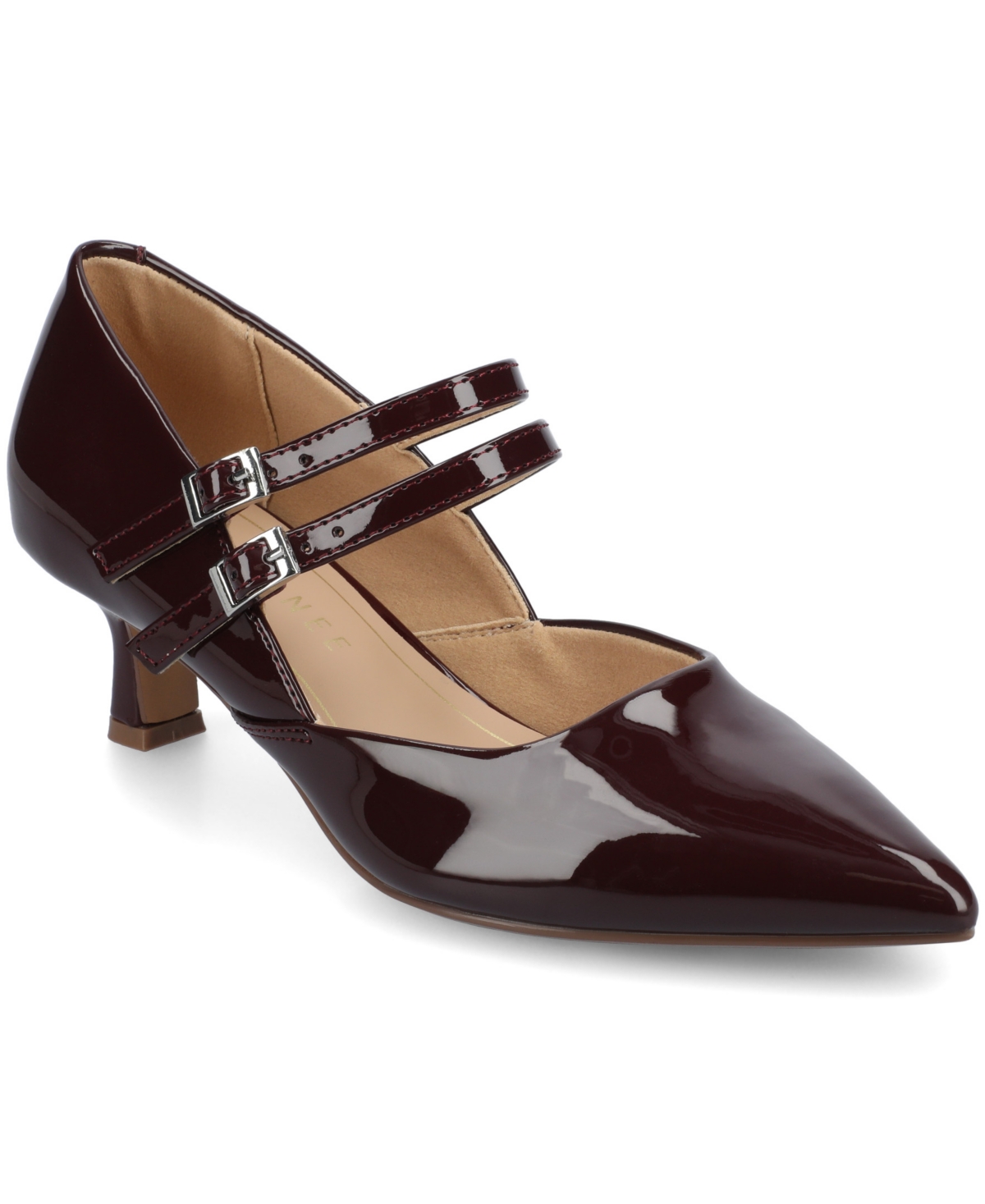 Click here for Journee Collection Womens Carnation Mary Jane Poin... prices