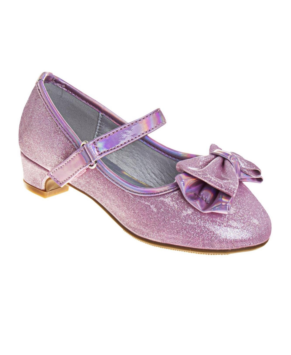 Click here for Josmo Toddler and Little Girls Low Heeled Bow Deta... prices