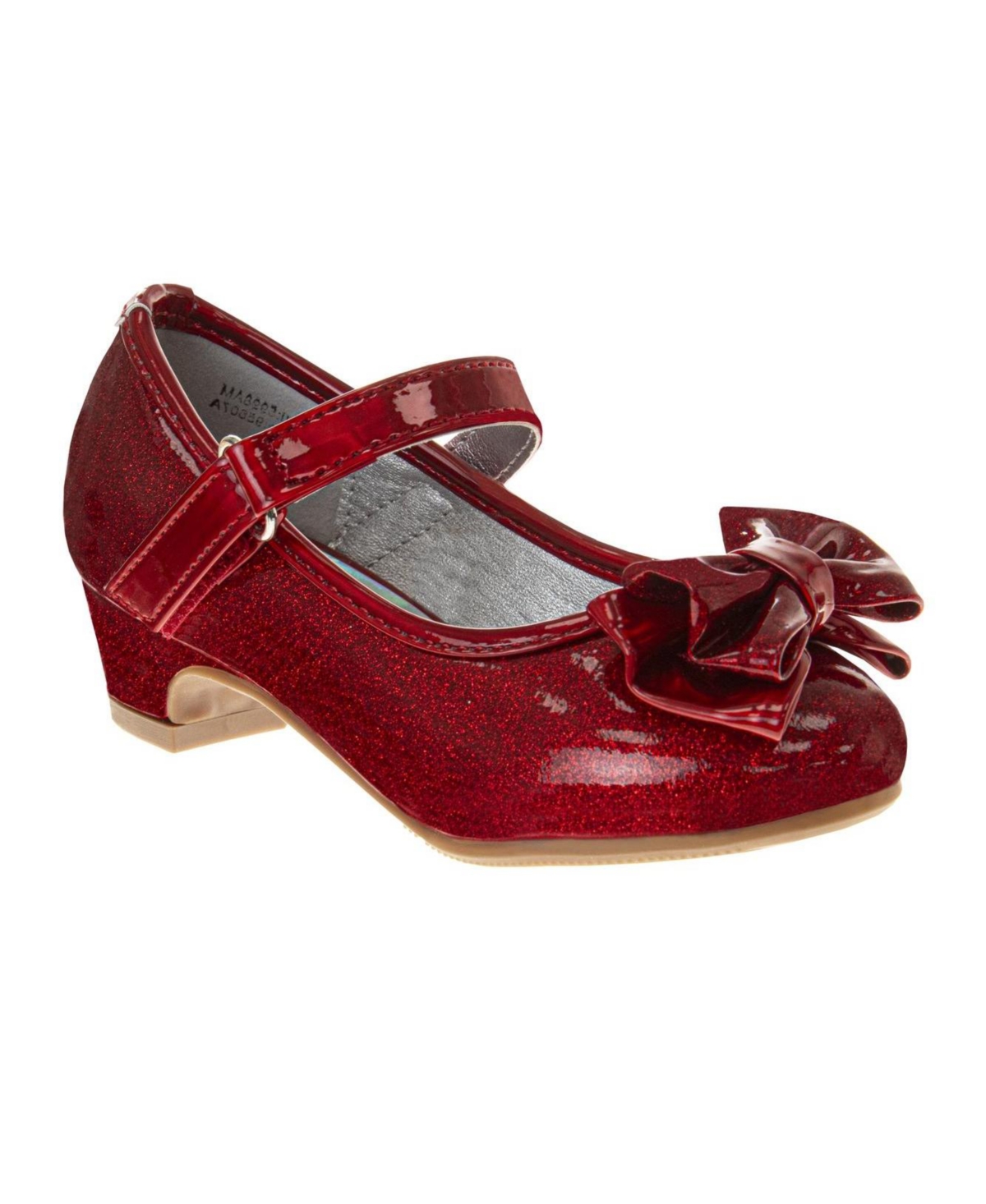 Click here for Josmo Toddler and Little Girls Low Heeled Bow Deta... prices
