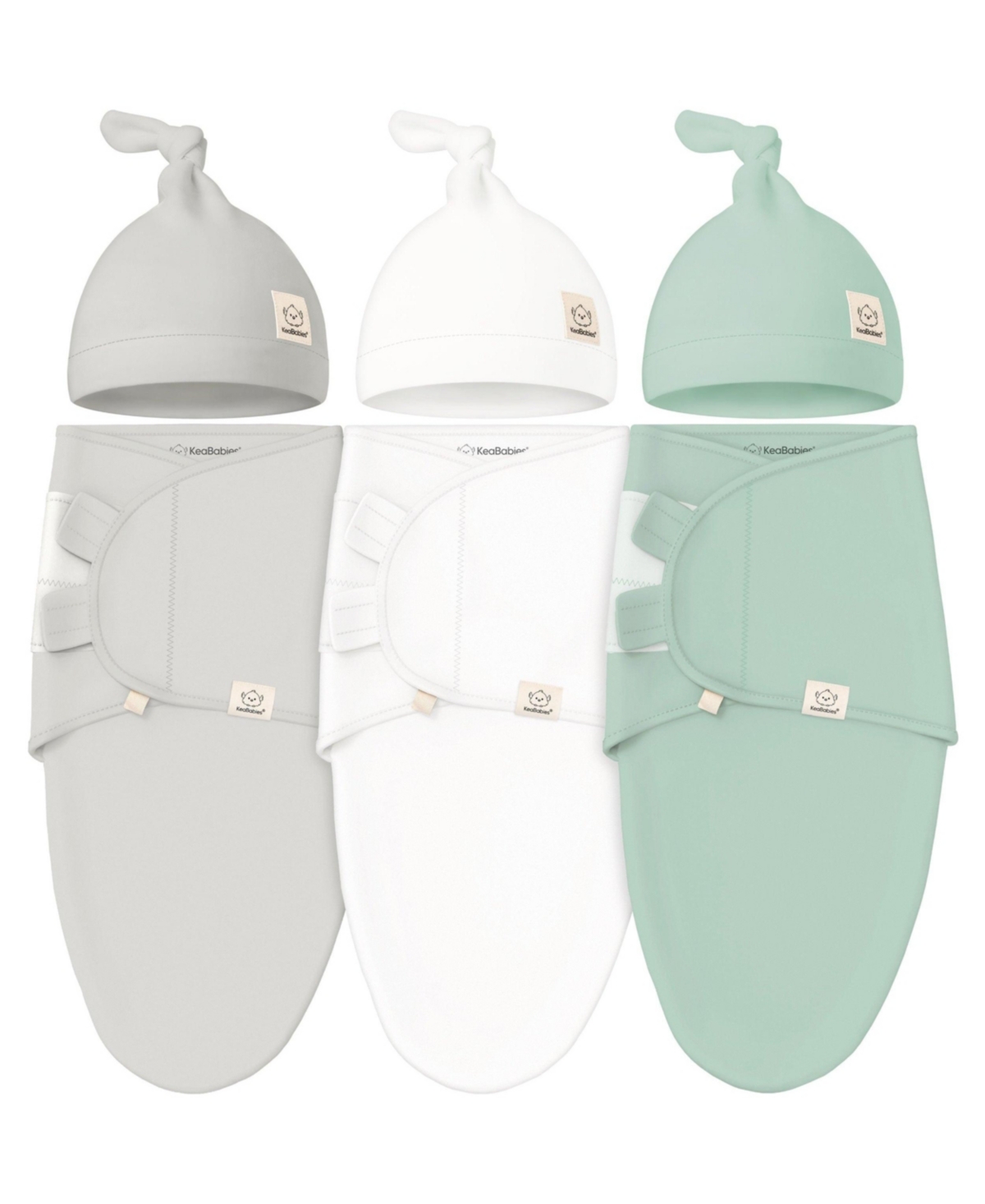 Click here for 3pk Organic Swaddle Sleep Sacks with Knot Hats  Ne... prices