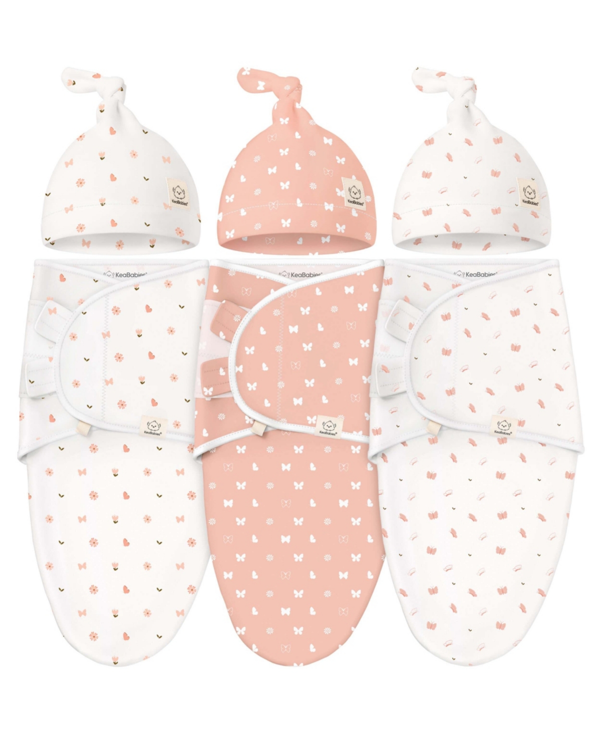 Click here for 3pk Organic Swaddle Sleep Sacks with Knot Hats  Ne... prices