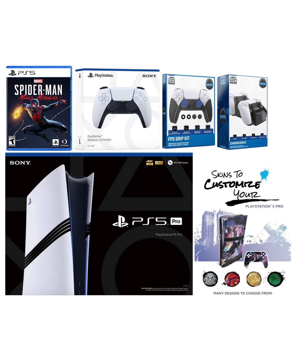 Click here for Sony Playstation 5 Pro Bundle with Spider-Man: Mil... prices