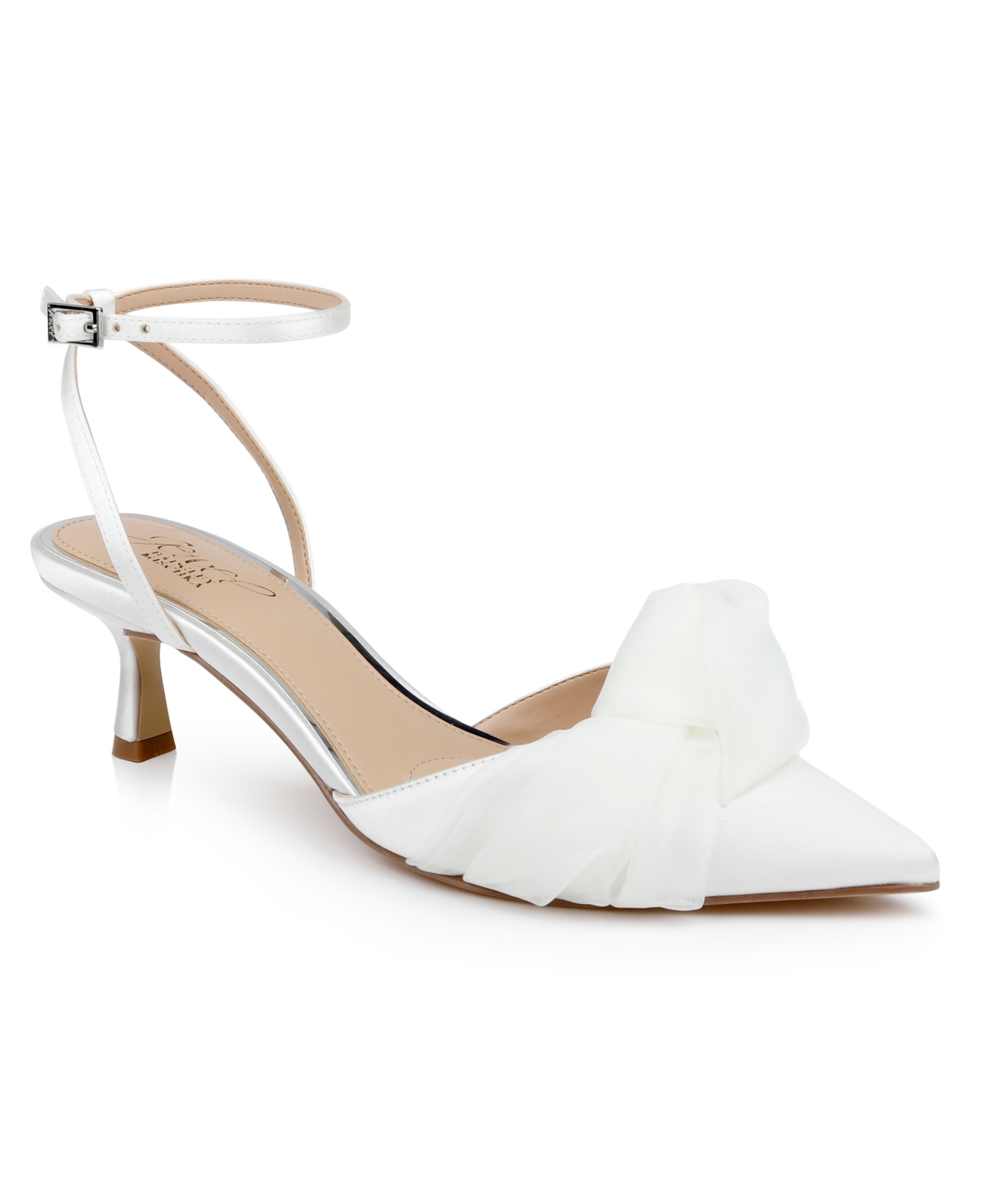 Click here for Jewel Badgley Mischka Womens Favor Evening Knot Pu... prices