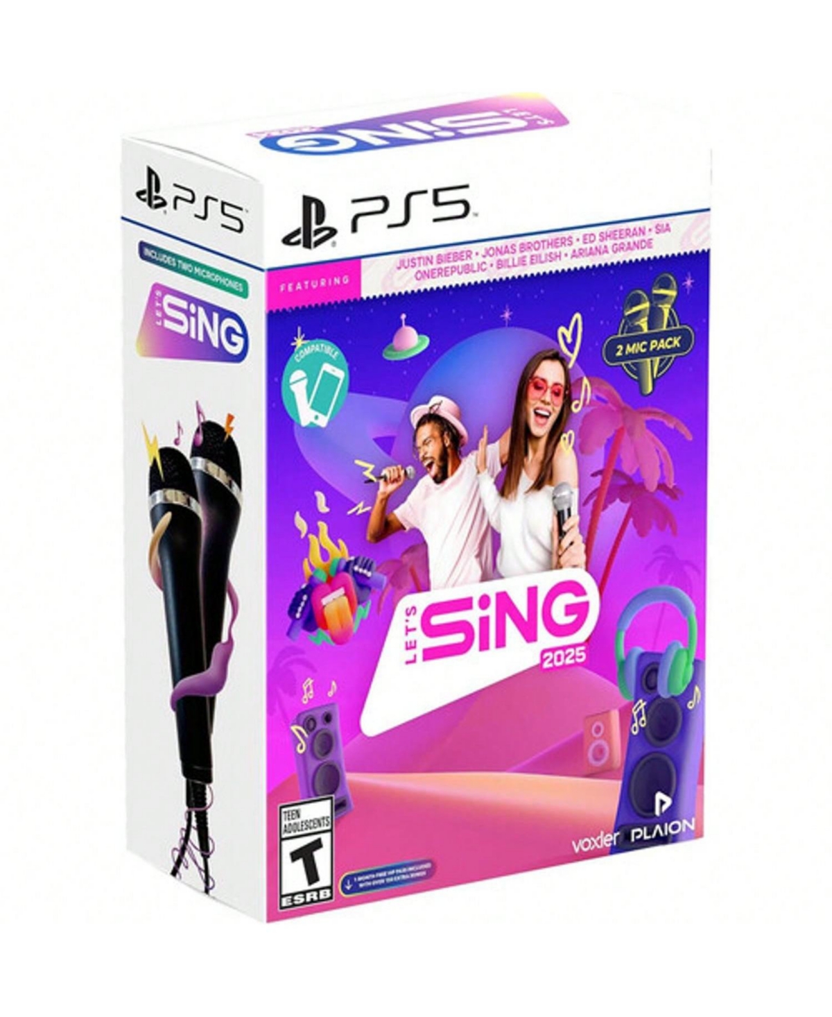 Click here for LetS Sing 2025 (2-Mic Bundle) for Playstation 5 prices