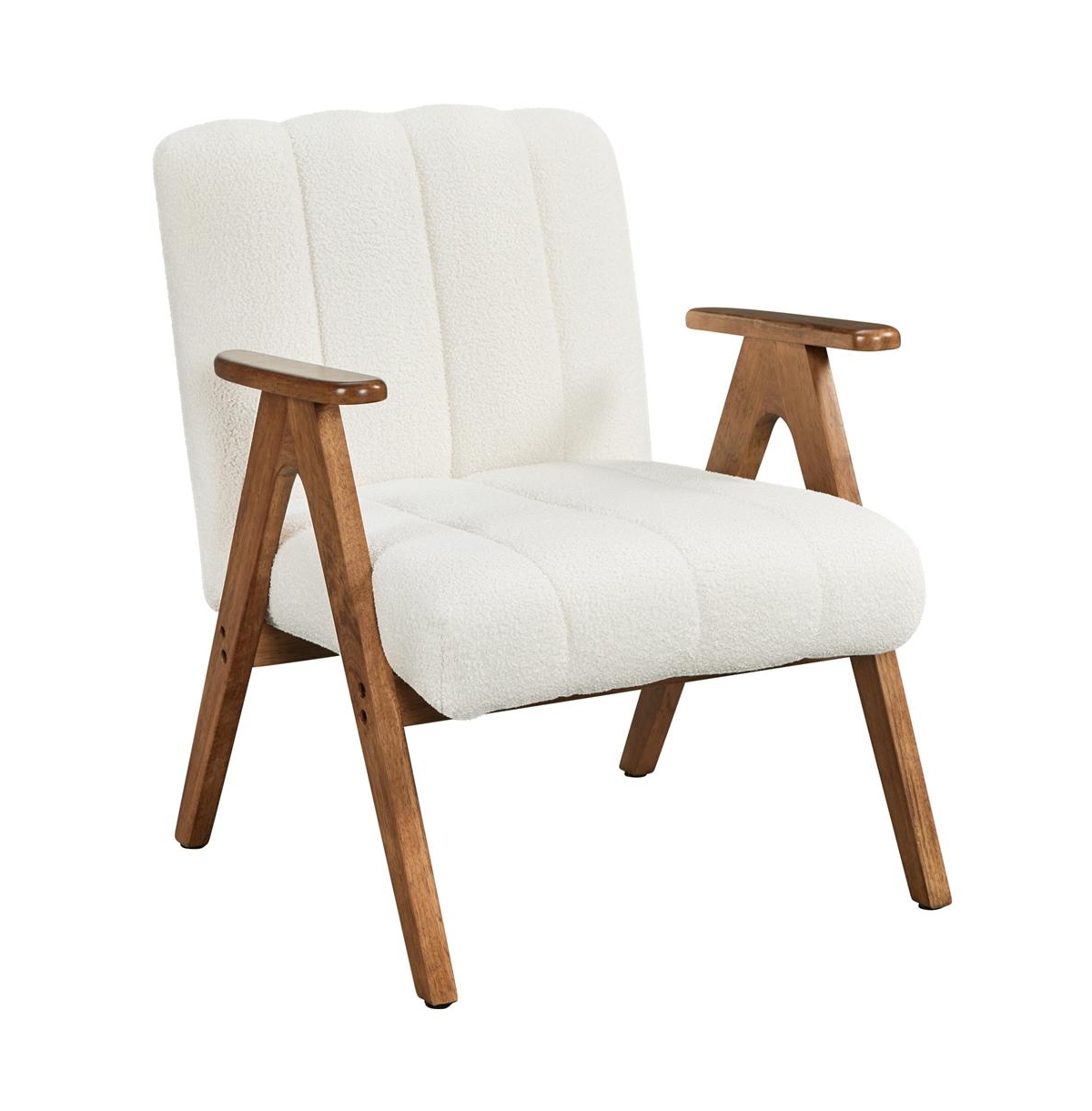 Click here for Yaheetech Mid Century Boucle Upholstered Lounge Ch... prices