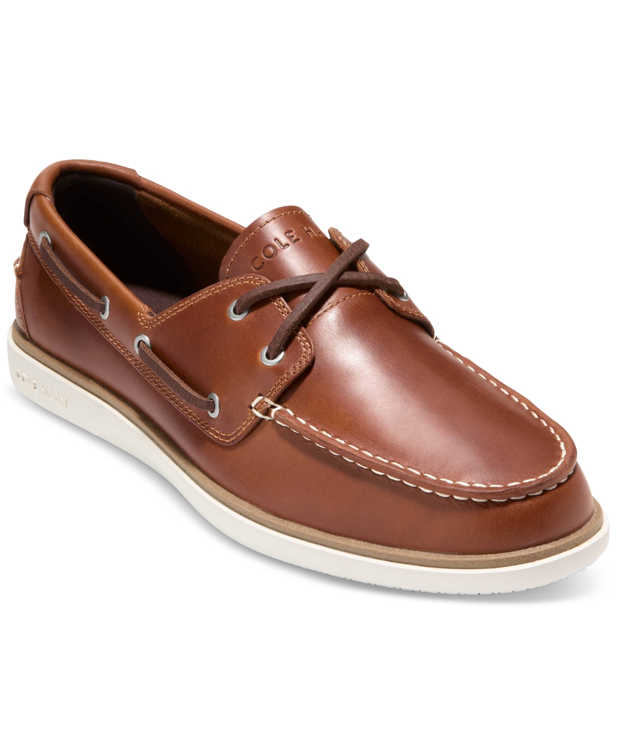 Click here for Cole Haan Mens GrandPrÃ¸ Windward Boat Shoes - Bri... prices