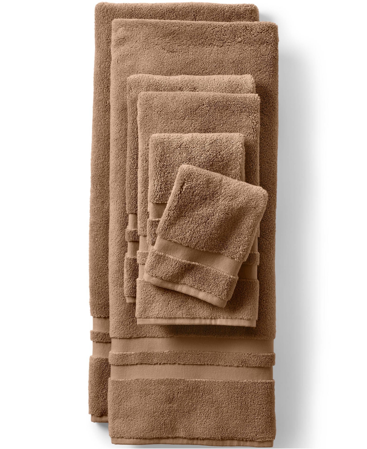 Click here for Lands End Essential Cotton 6-Piece Bath Towel Set... prices