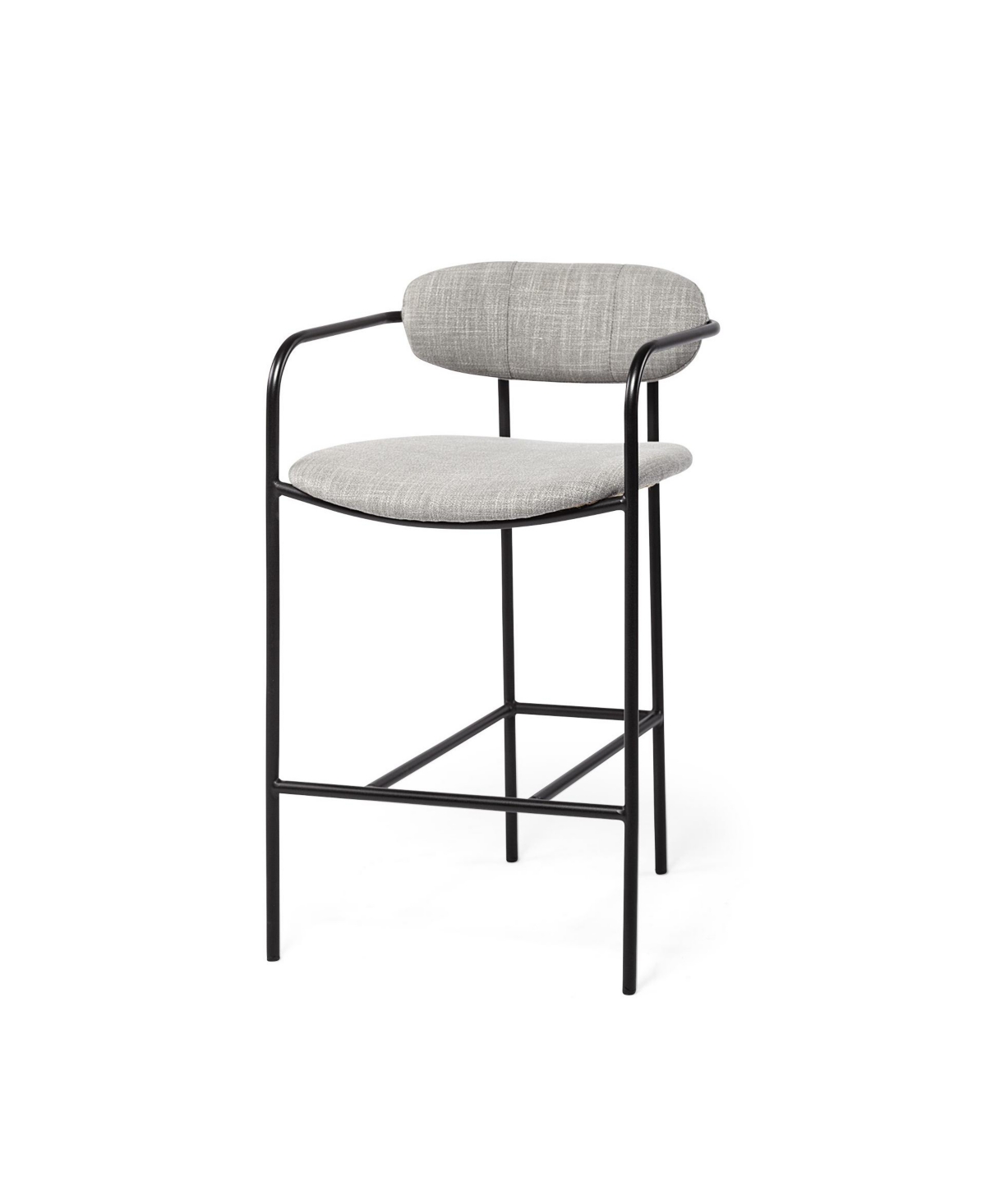 Click here for Upholstered And Metal Counter Height Bar Chair - G... prices