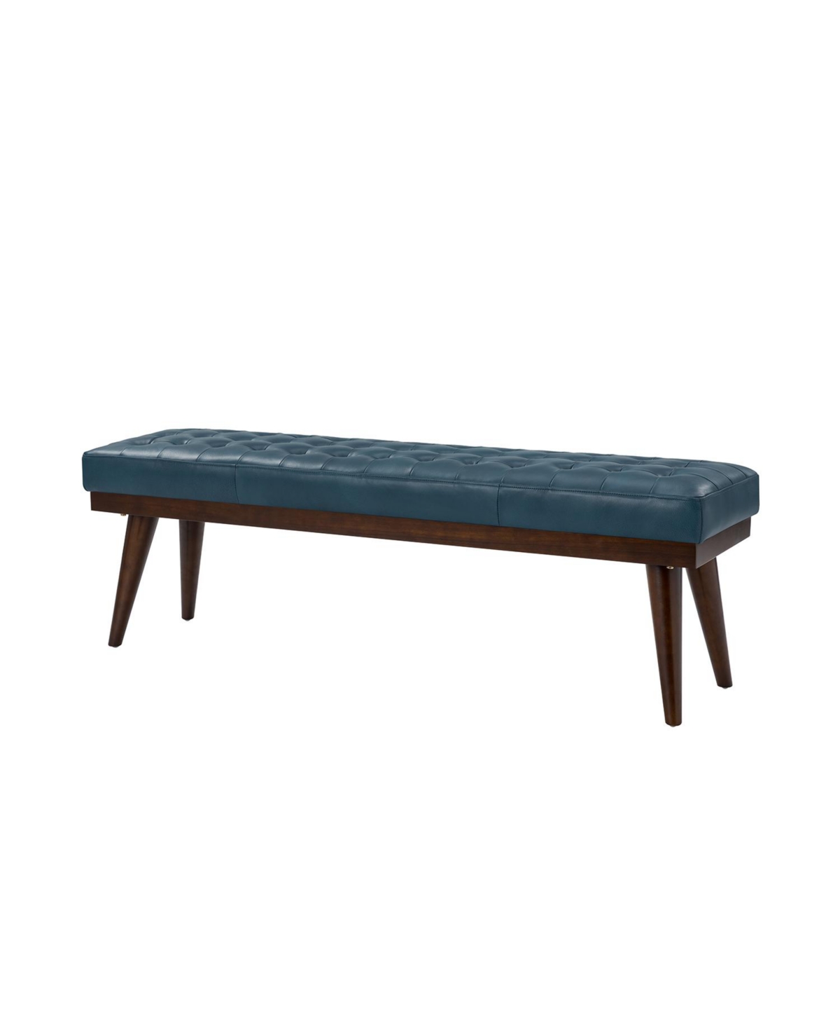 Click here for Terencio 55.5 Wide Bedroom Genuine Leather Bench -... prices