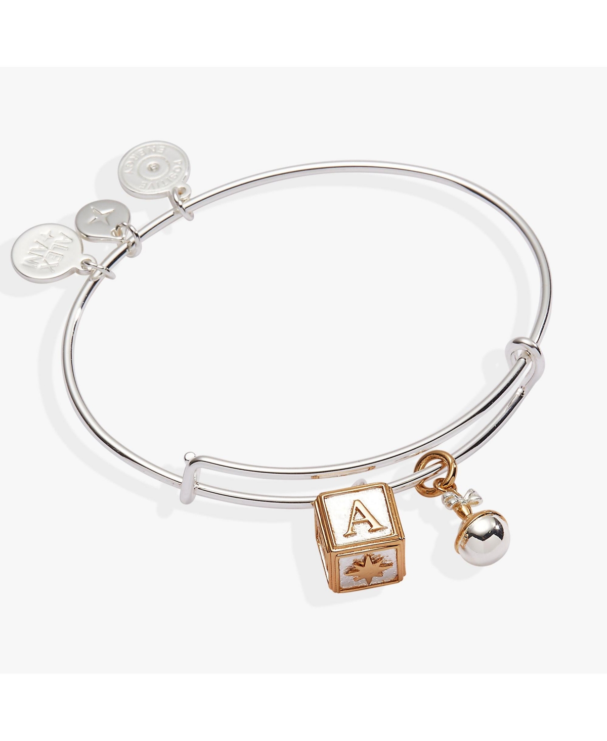 Click here for Block Rattle Duo Bangle Bracelet prices