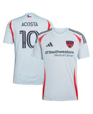 Adidas Men's Luciano Acosta Light Blue FC Dallas 2025 The Inferno Kit ...
