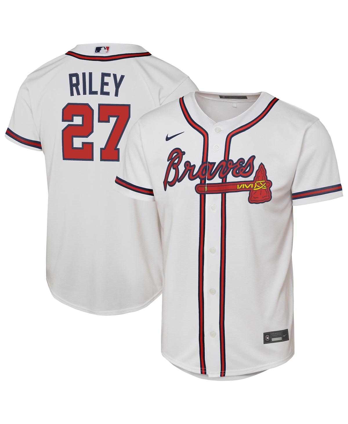 Click here for Nike Big Boys and Girls Austin Riley White Atlanta... prices