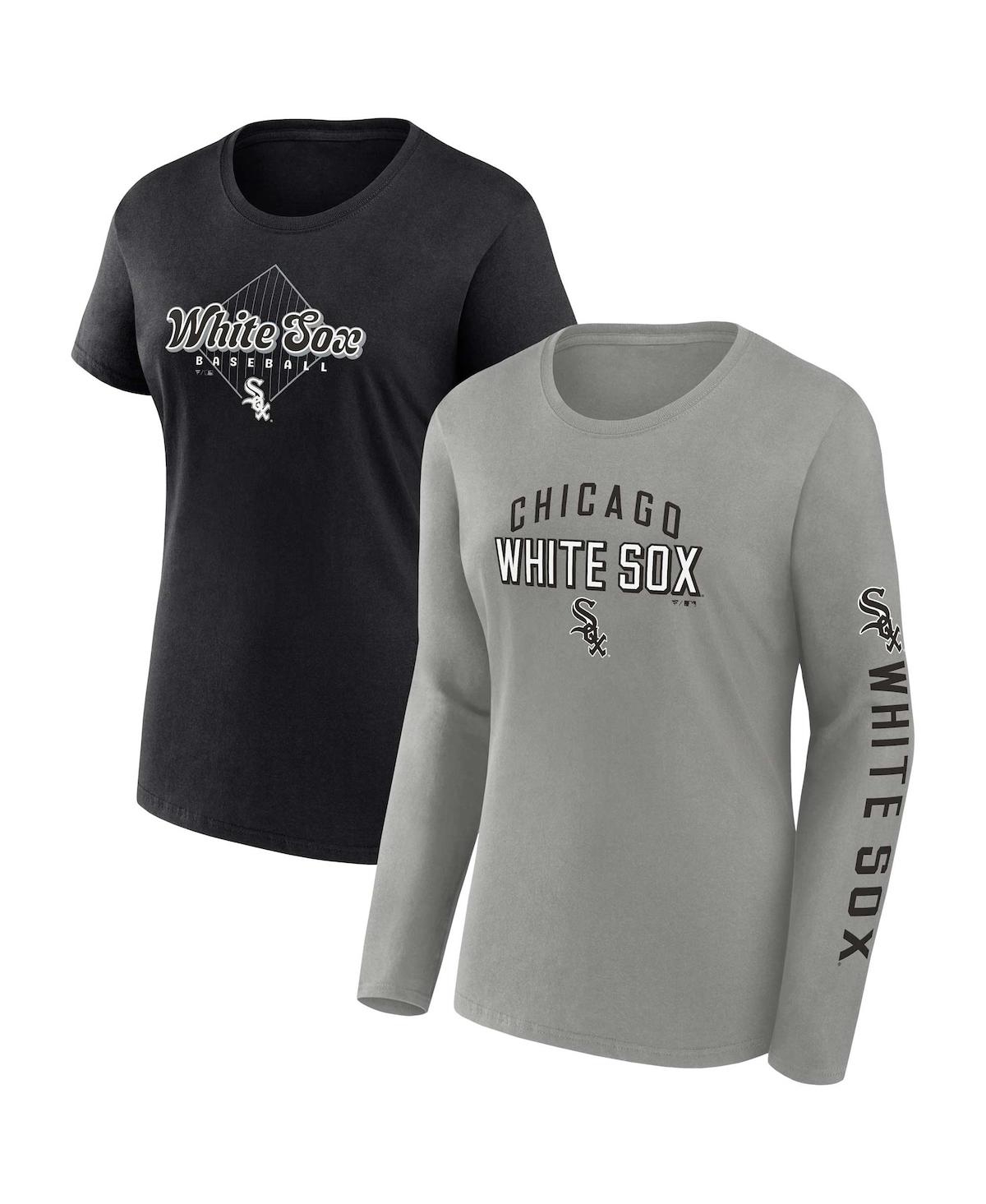 Click here for Fanatics Womens Gray/Black Chicago White Sox Combo... prices