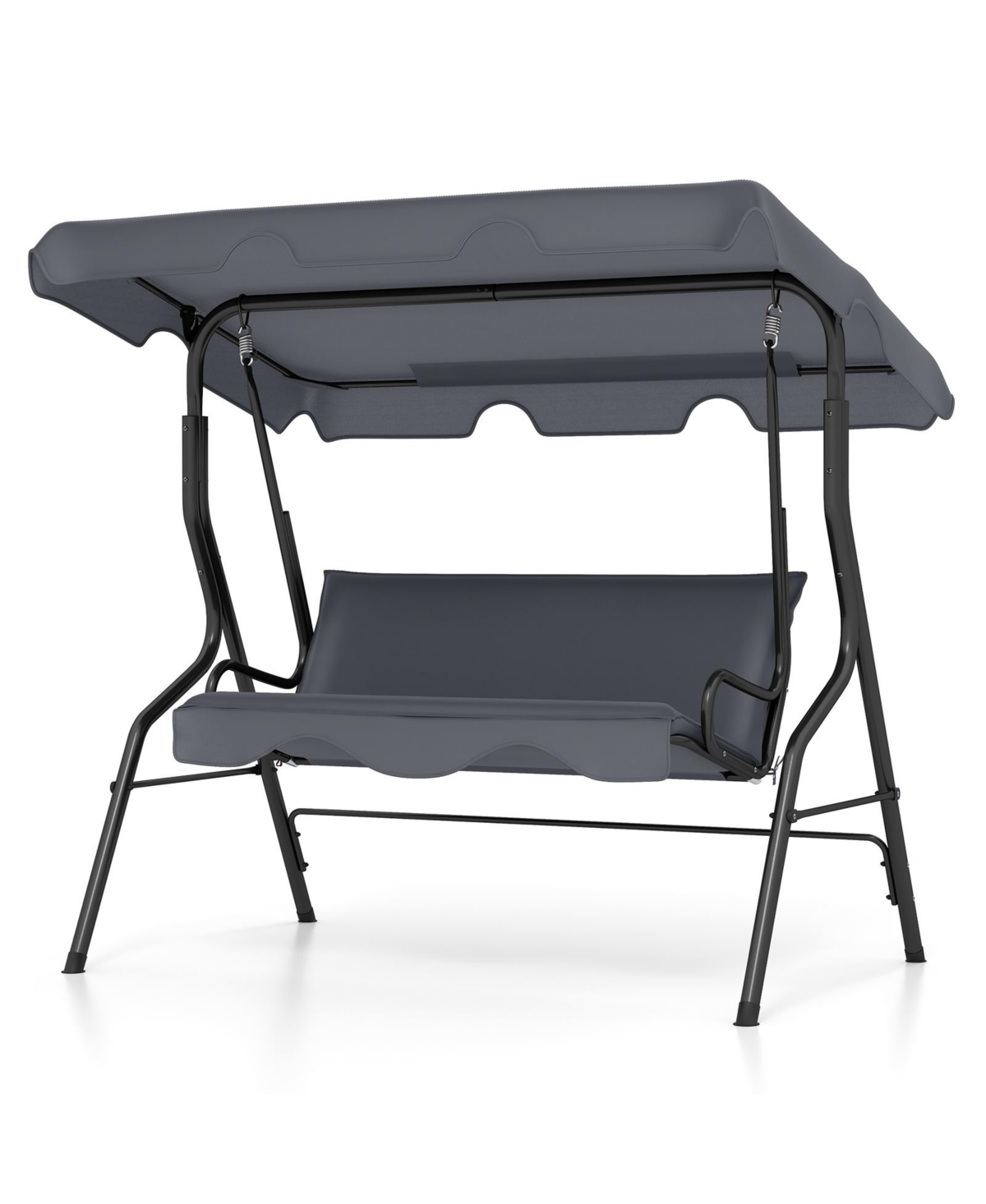 Click here for 3 Seat Outdoor Patio Canopy Swing with Cushioned S... prices
