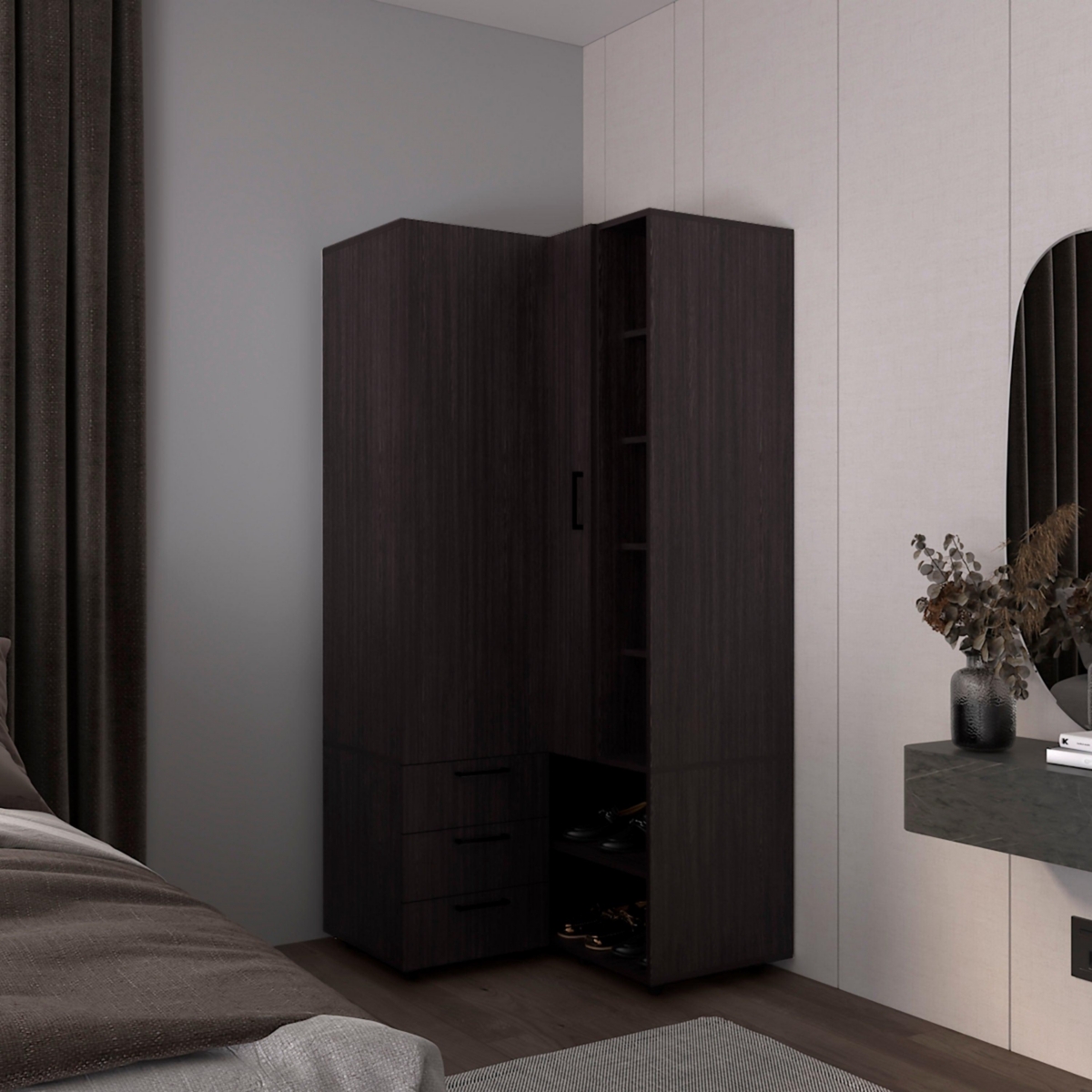 Click here for Granger Armoire  1 Door  3 Drawers  7 Shelves  10... prices