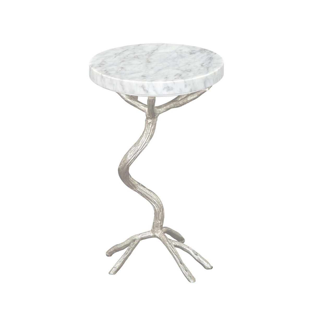 Click here for Stylish 22" Marble End Table – Round W... prices