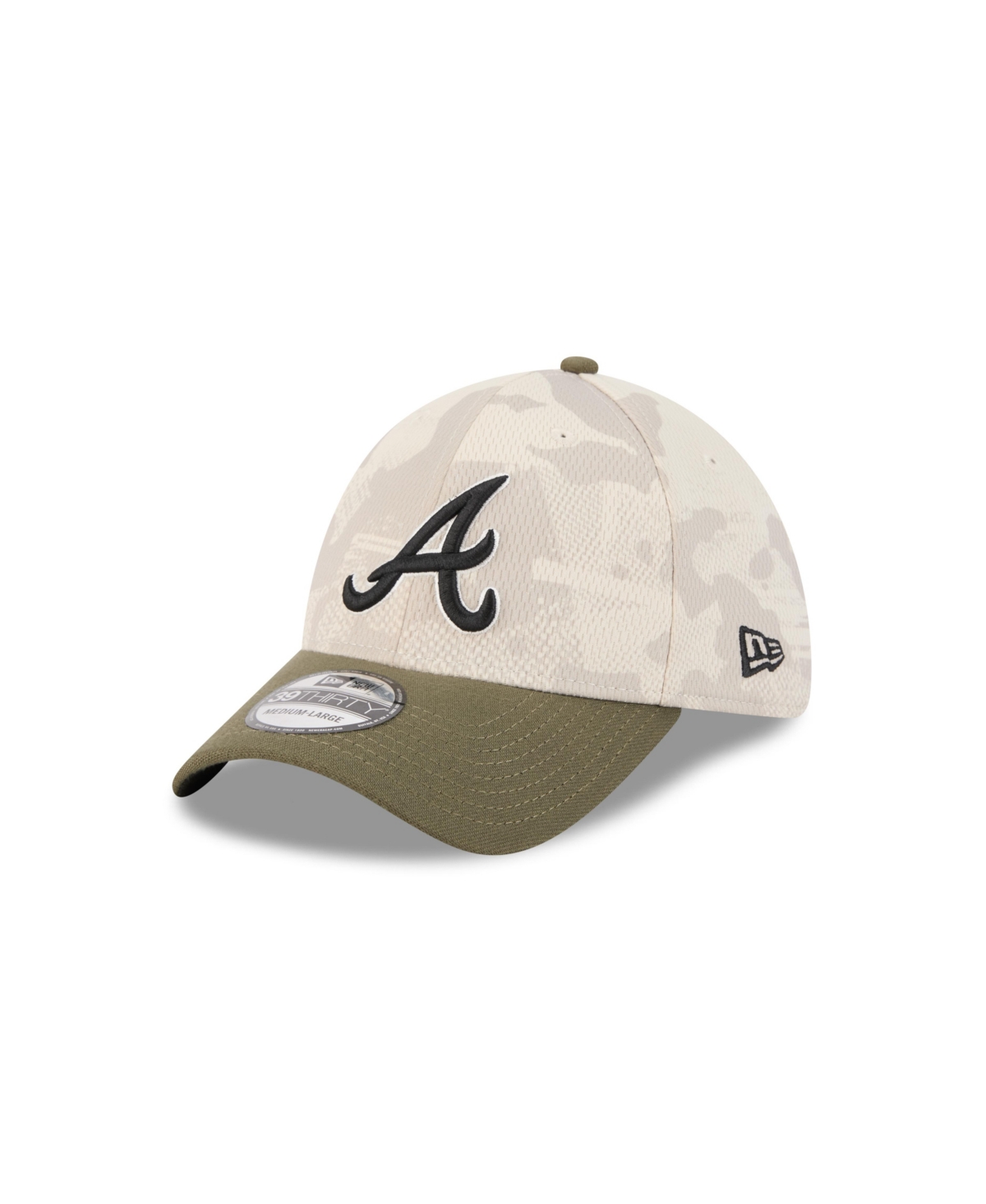 Click here for New Era Mens Light Beige/Olive Atlanta Braves 2025... prices