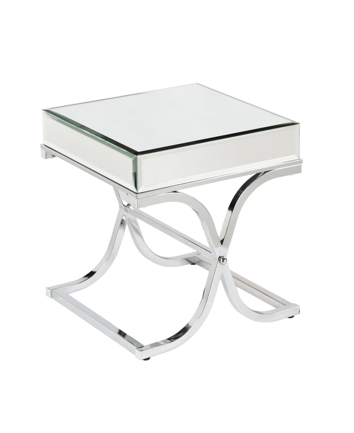 Click here for Mirrored Glass Square End Table for Living Room or... prices