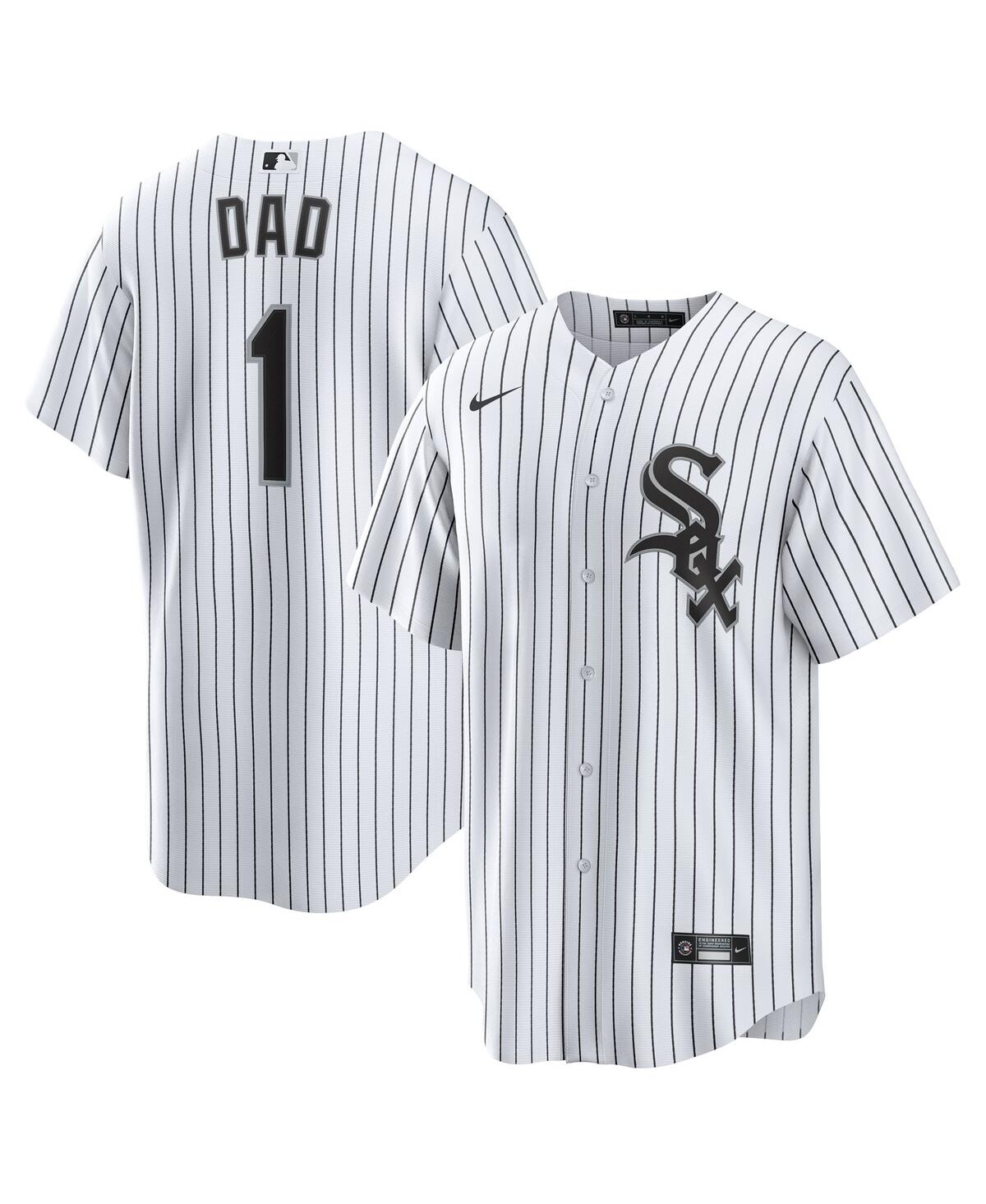 Click here for Nike MensÂ White Chicago White Sox 1 Dad Home Repl... prices
