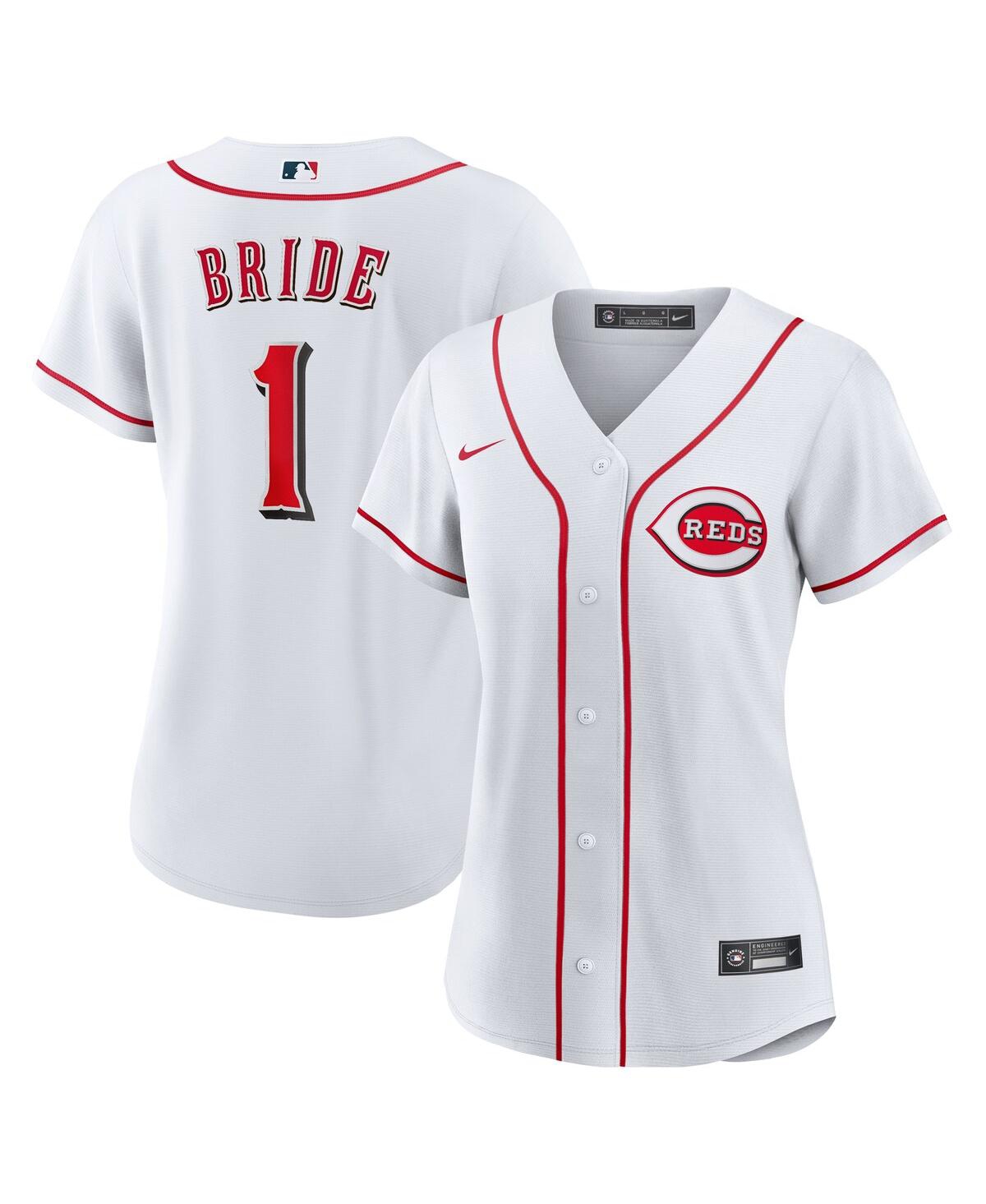 Click here for Nike WomensÂ White Cincinnati Reds 1 Bride Home Re... prices